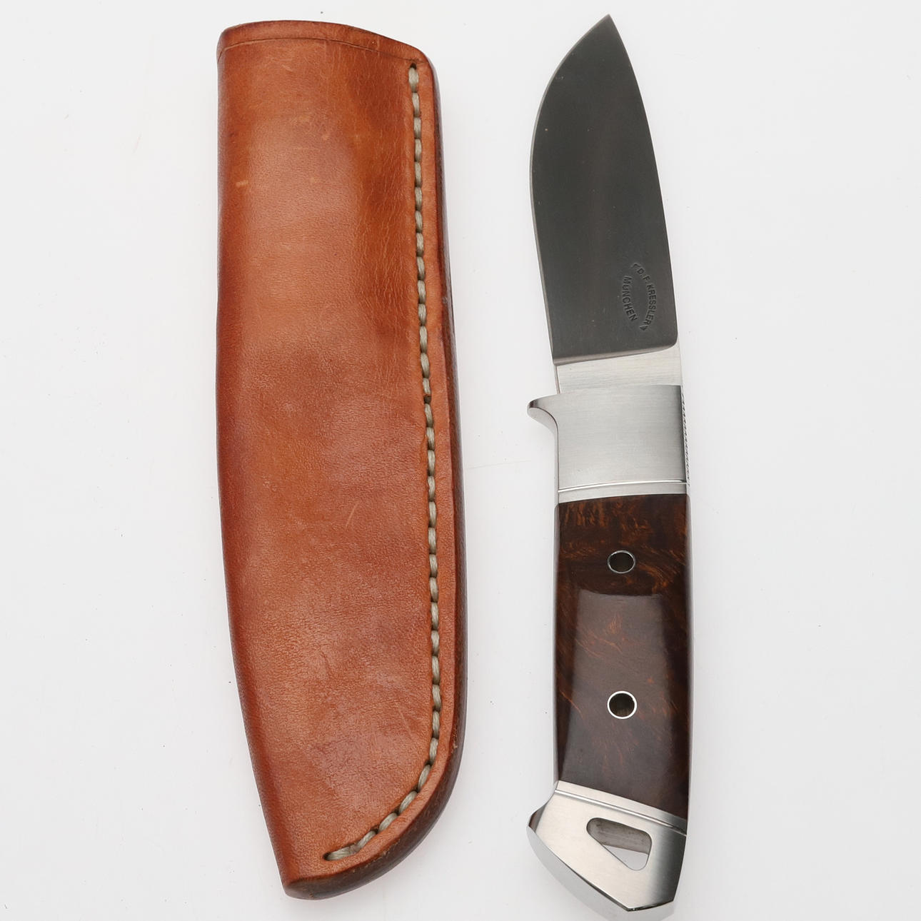 DIETMAR KRESSLER. EIN JAGDMESSER, München, signiert. Waffen & Militaria ...