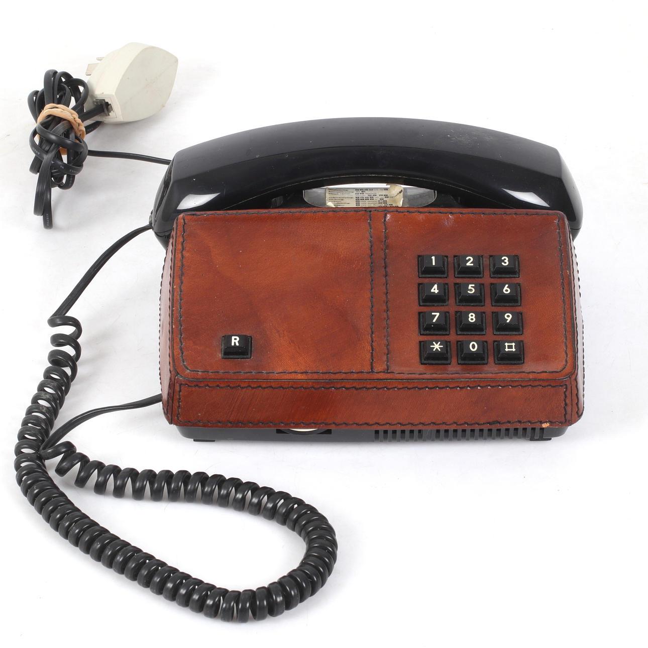 CARL ARNE BREGER. Button telephone, “Diavox”, LM Ericsson. 1970s/80s ...