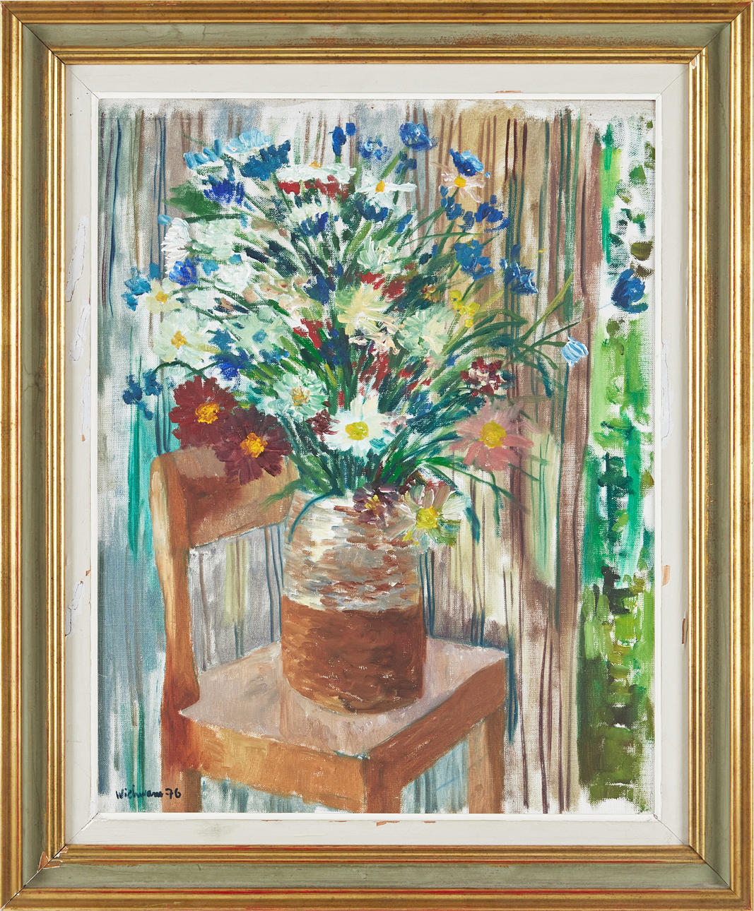 HARRY WICHMANN. Stilleben, olja på duk, signerad och daterad -76. Konst ...