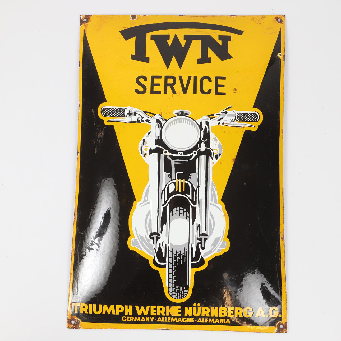 SIGN, TWN service, enamelled sheet. Collectables - Advertising & Signs ...