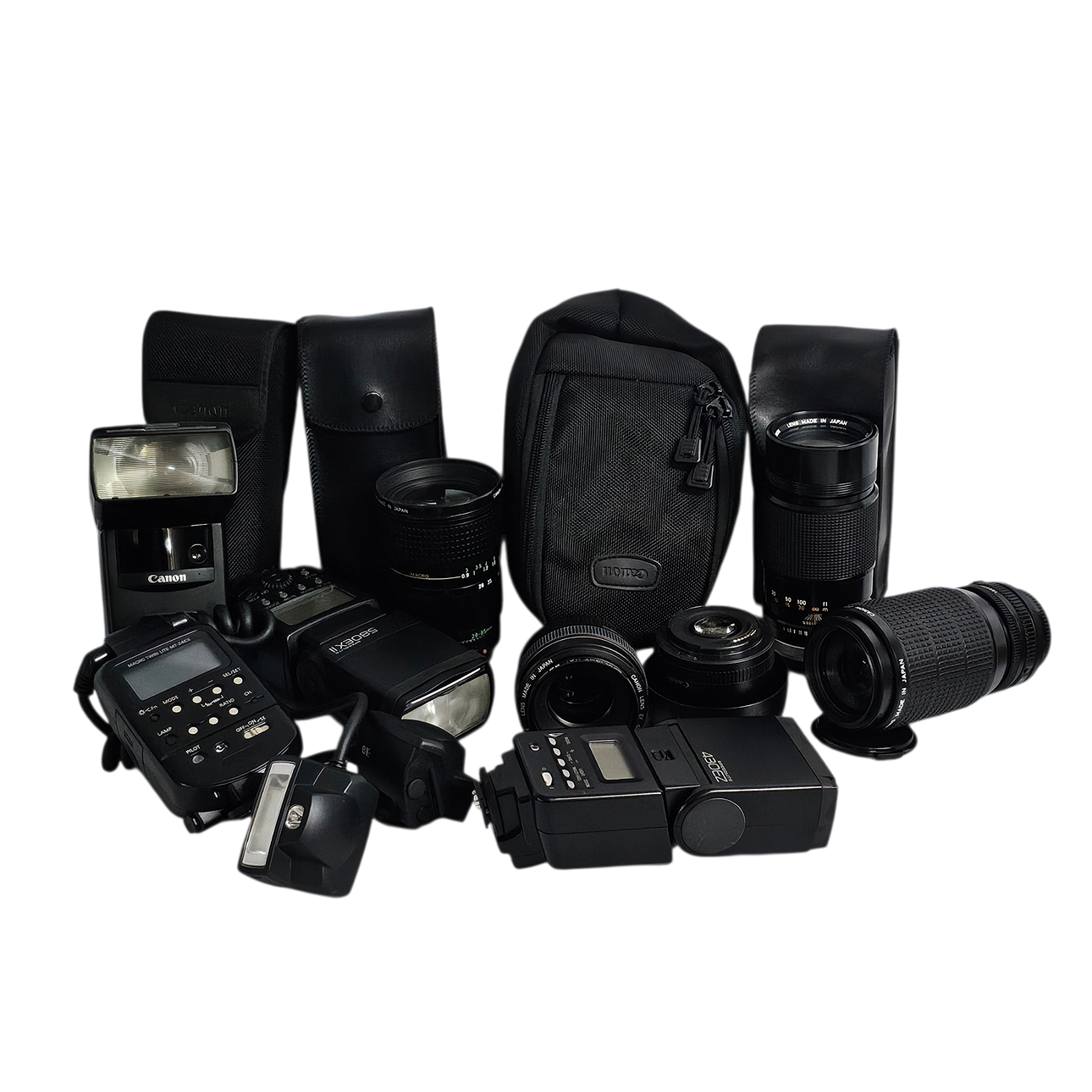 Canon accessories and lenses collection. Photo, Cameras & Lenses ...