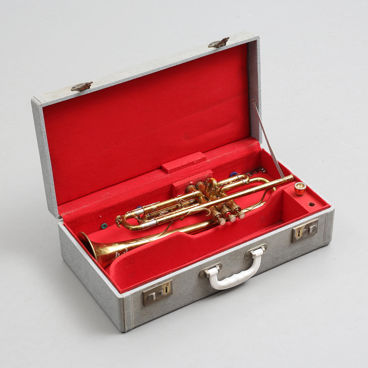 A brass trumpet, Couesnon, Paris, 20th century. Collectables - Musical ...