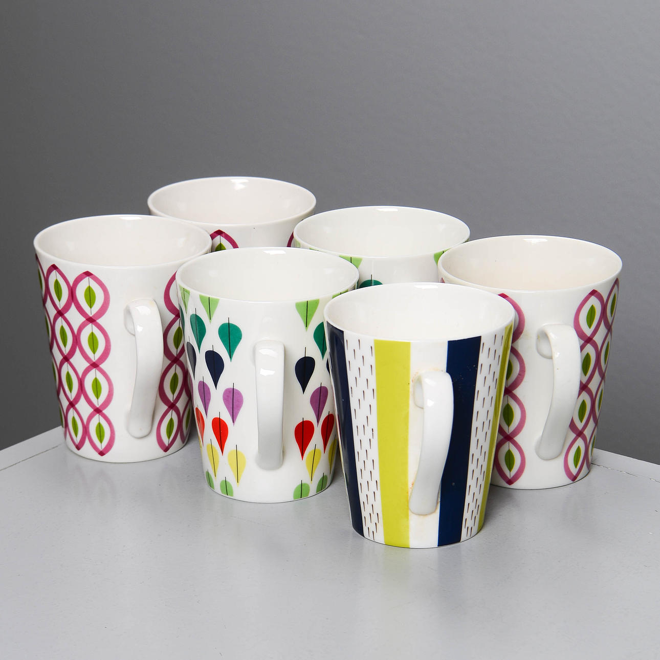 STIG LINDBERG. AFTER. Mugs, pcs, fol. a. Retro Edition. Ceramics ...