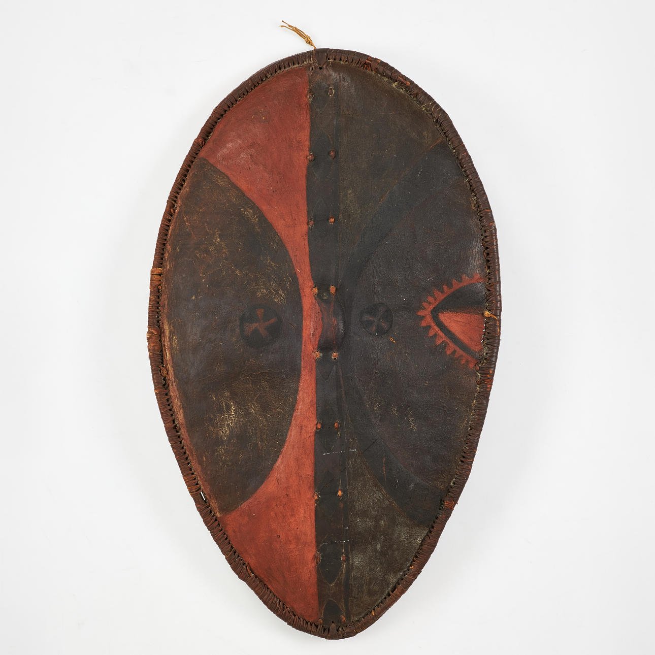 A Kenya/Tanzania massai shield, first half of the 20th century, frame ...