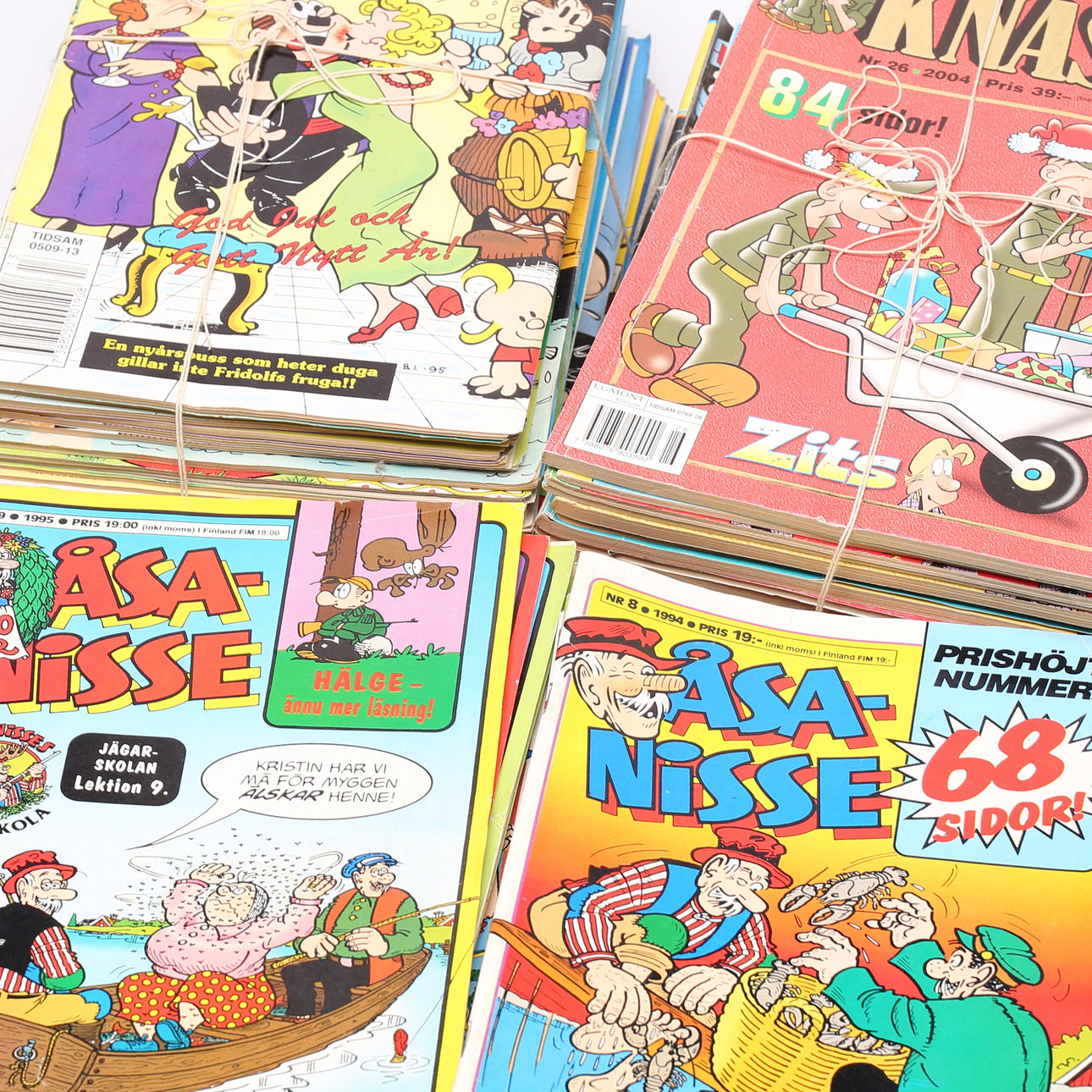 COMIC BOOKS, including Åsa-Nisse. Toys - Comics - Auctionet