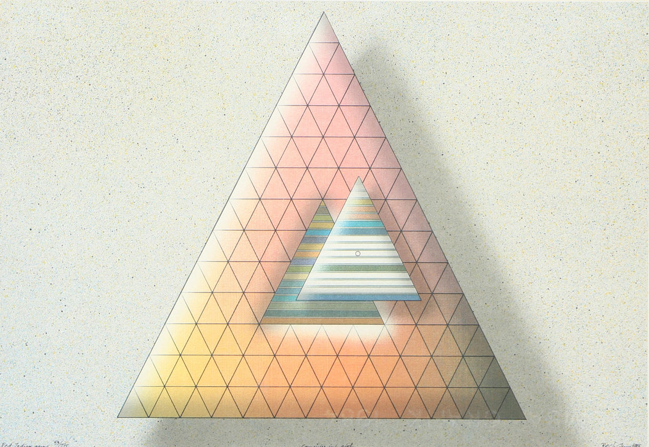 BECK & JUNG. „Red Indian Game“, Computer-Tintenplot. Kunst & Gemälde ...