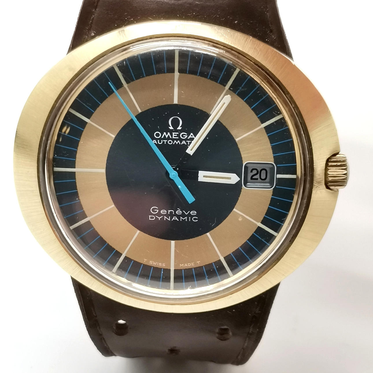 RELOJ DE PULSERA AUTOMÁTICO DINÁMICO OMEGA CON APERTURA DE FECHA ...