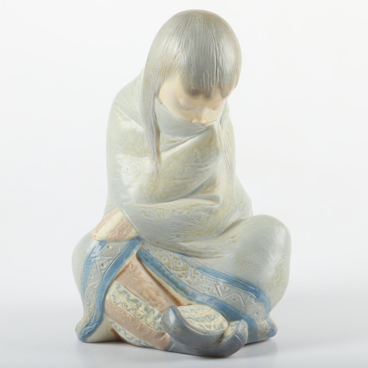 FIGURINE, Eskimo, porcelain, Lladro, Spain. Ceramics & Porcelain ...