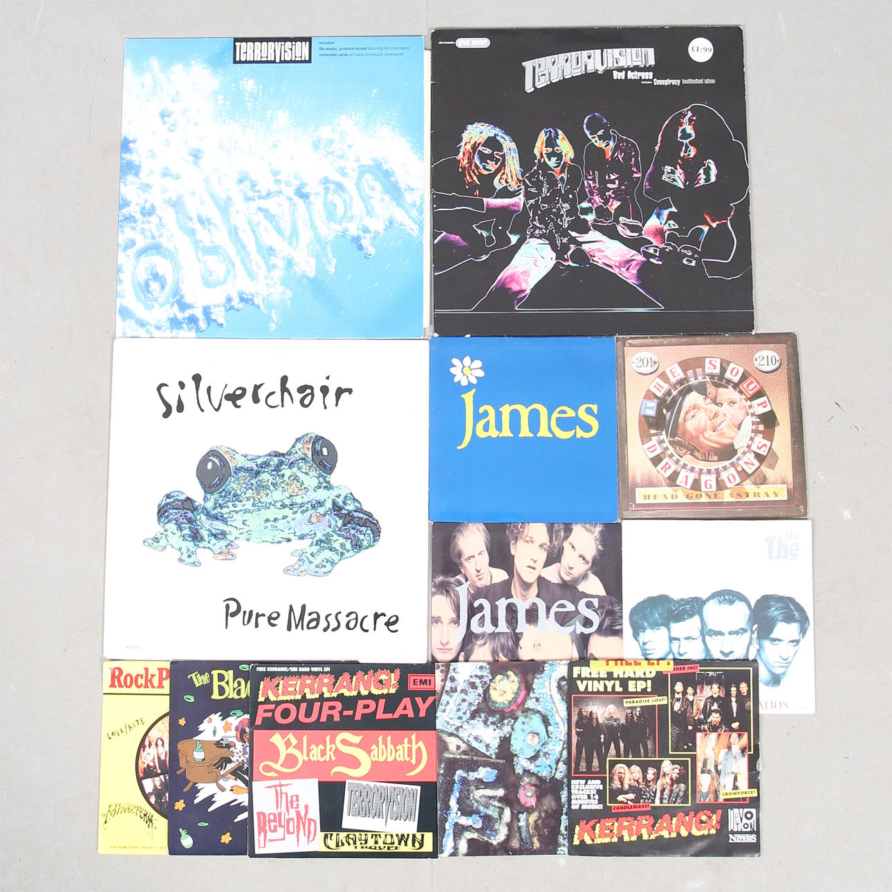 A COLLECTION OF 1990'S ROCK, ALT ROCK, BRIT-POP AND GRUNGE VINYL ...