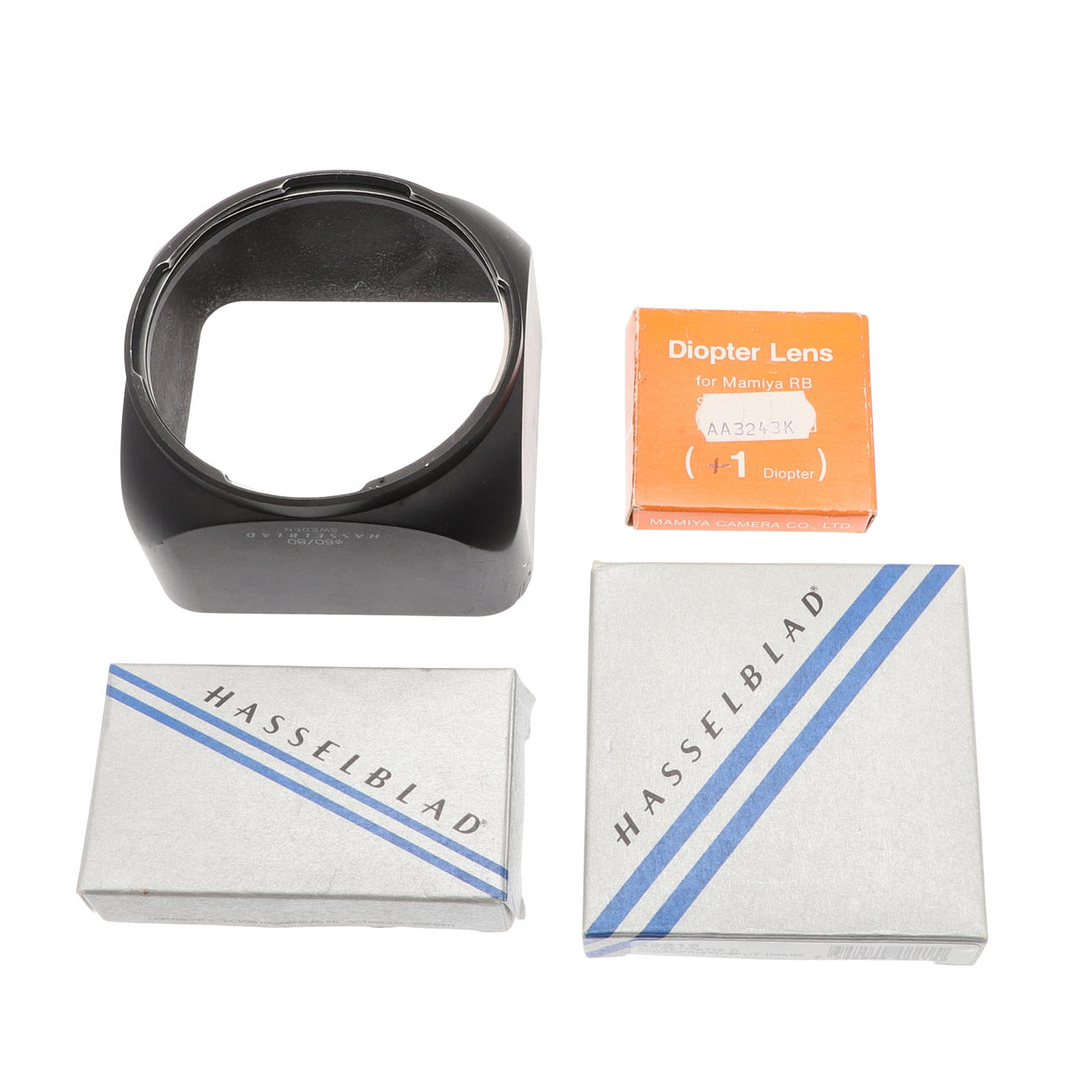 HASSELBLAD SPLIT FOCUSSING SCREEN (42215), CORRECTION LENSES AND LENS ...