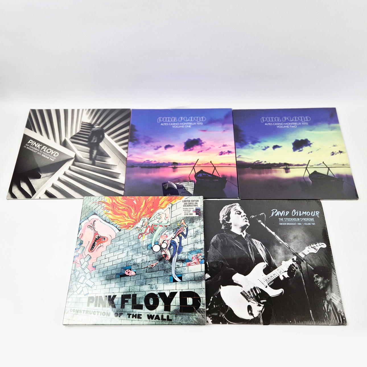 PINK FLOYD, VÄGGKONSTRUKTION, BOXSET I BEGRÄNSAD UPPLAGA, PLUS ANDRA (5 ...