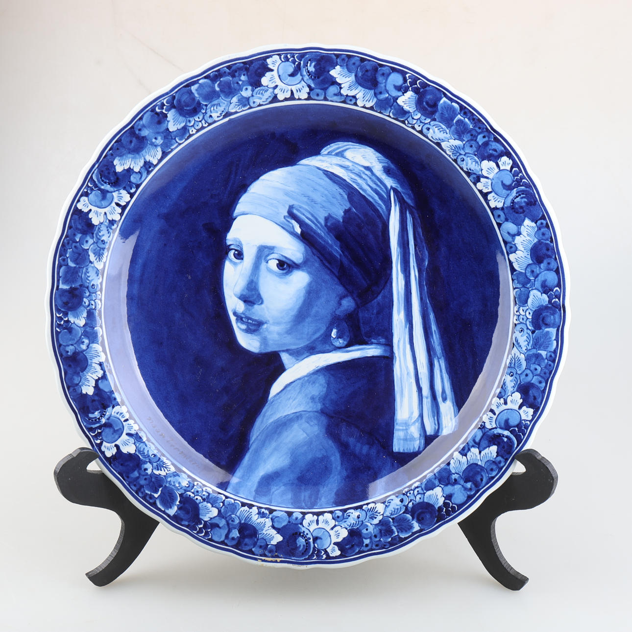 FAT, The original blue, "Plate Vermeer Girl with a Pearl Earring ...