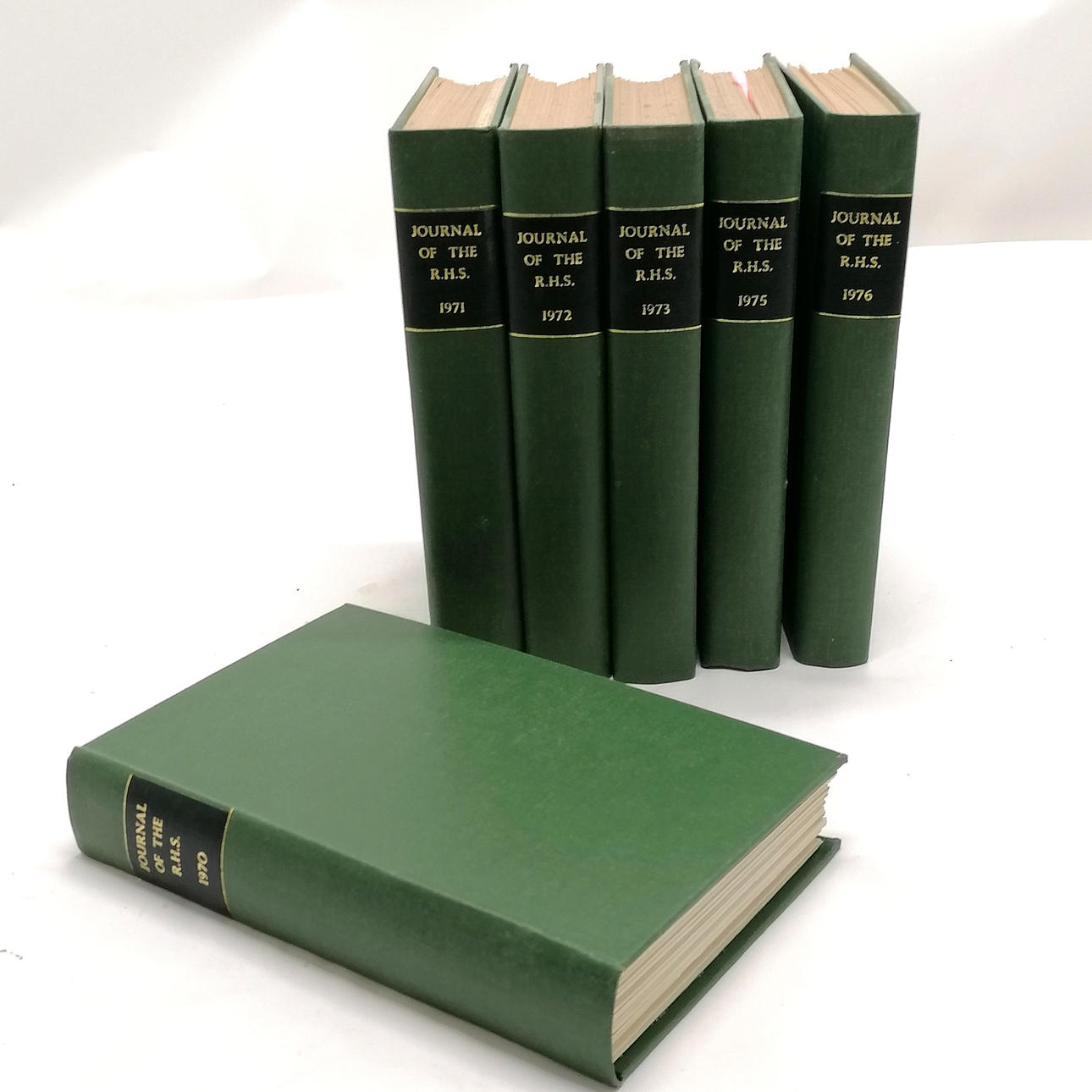 6 x 1950's ROYAL HORTICULTURAL SOCIETY JOURNALS + BOOK. Books, Maps ...