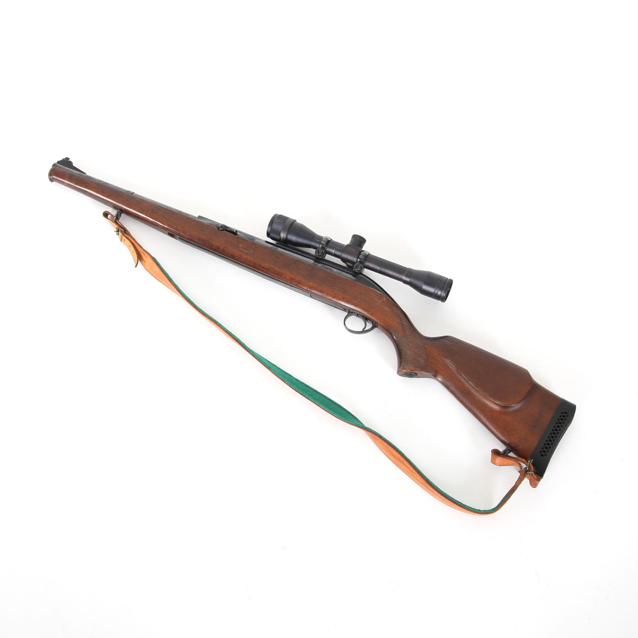 AIR RIFLE BSA Airsporter's Stützen, Cal .22, England. Våben & Militaria ...