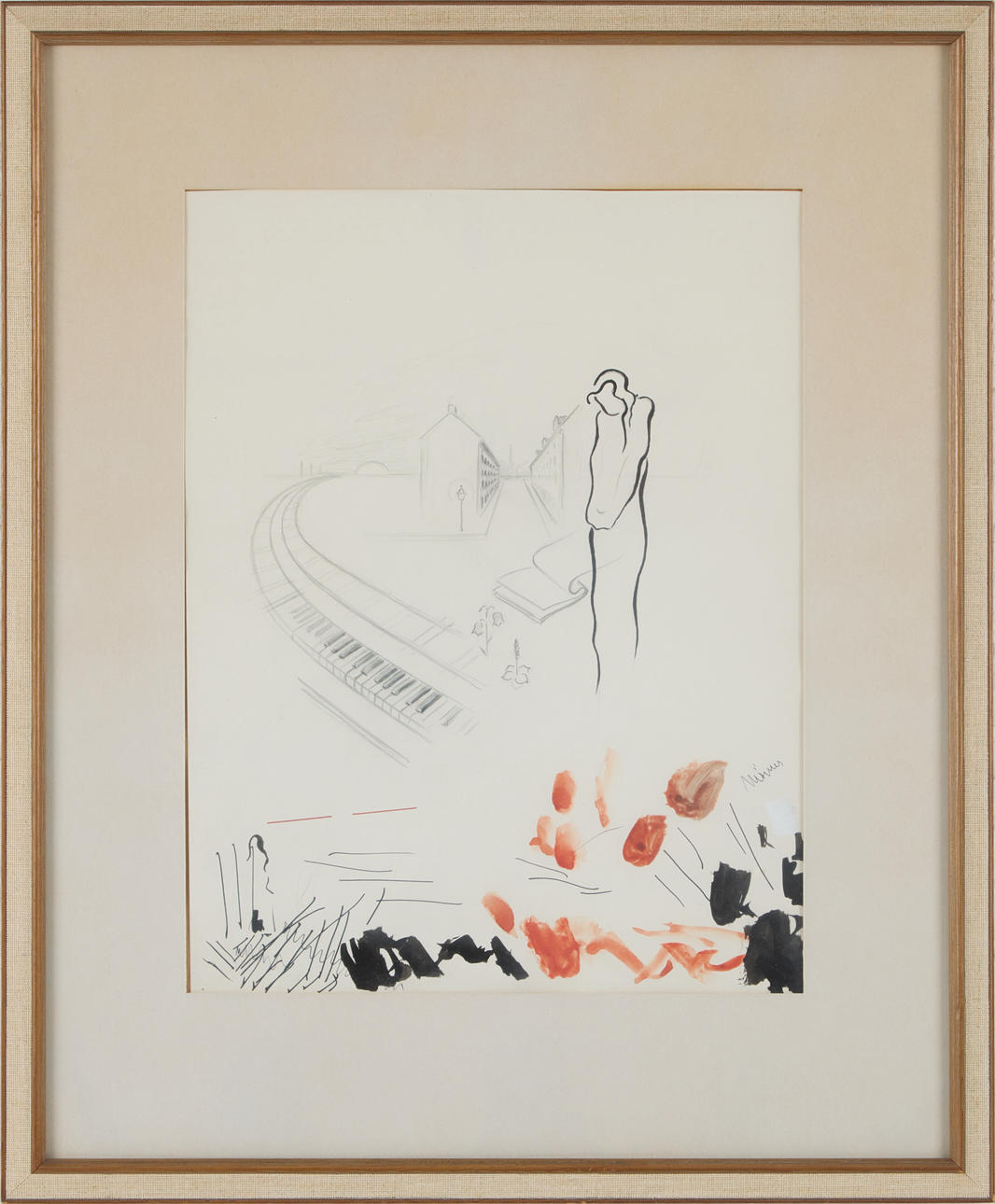 STELLAN MÖRNER. Composition, mixed media, signed. Art - Paintings ...