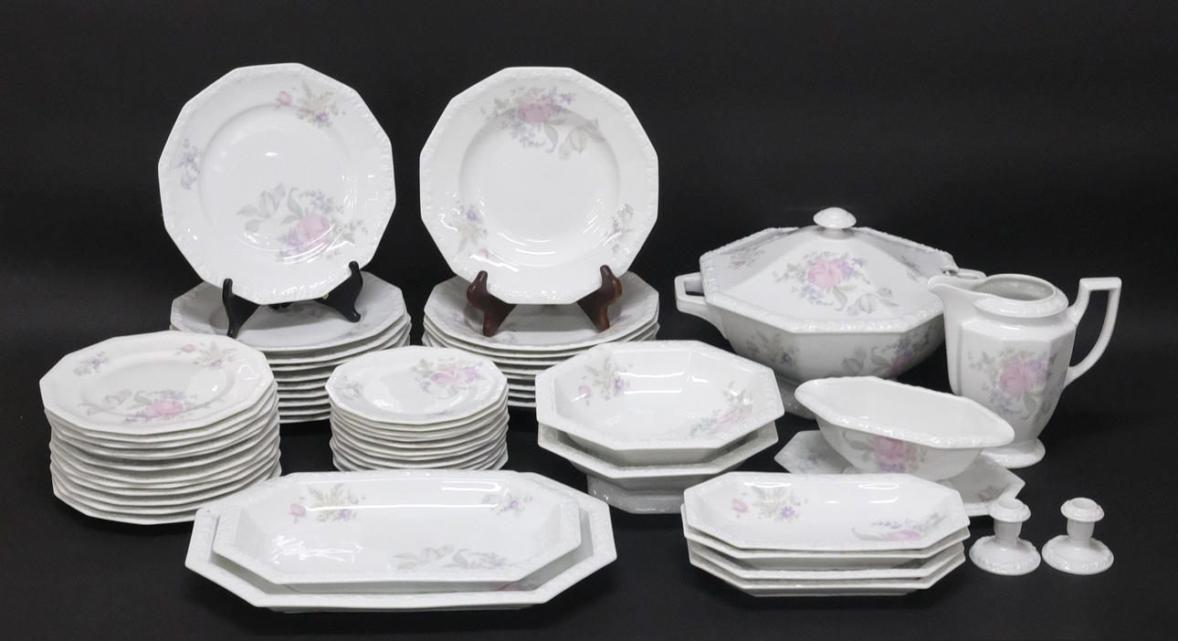 ROSENTHAL DINNERWARE MARIA, 55 PIECES. Ceramics & Porcelain - European ...