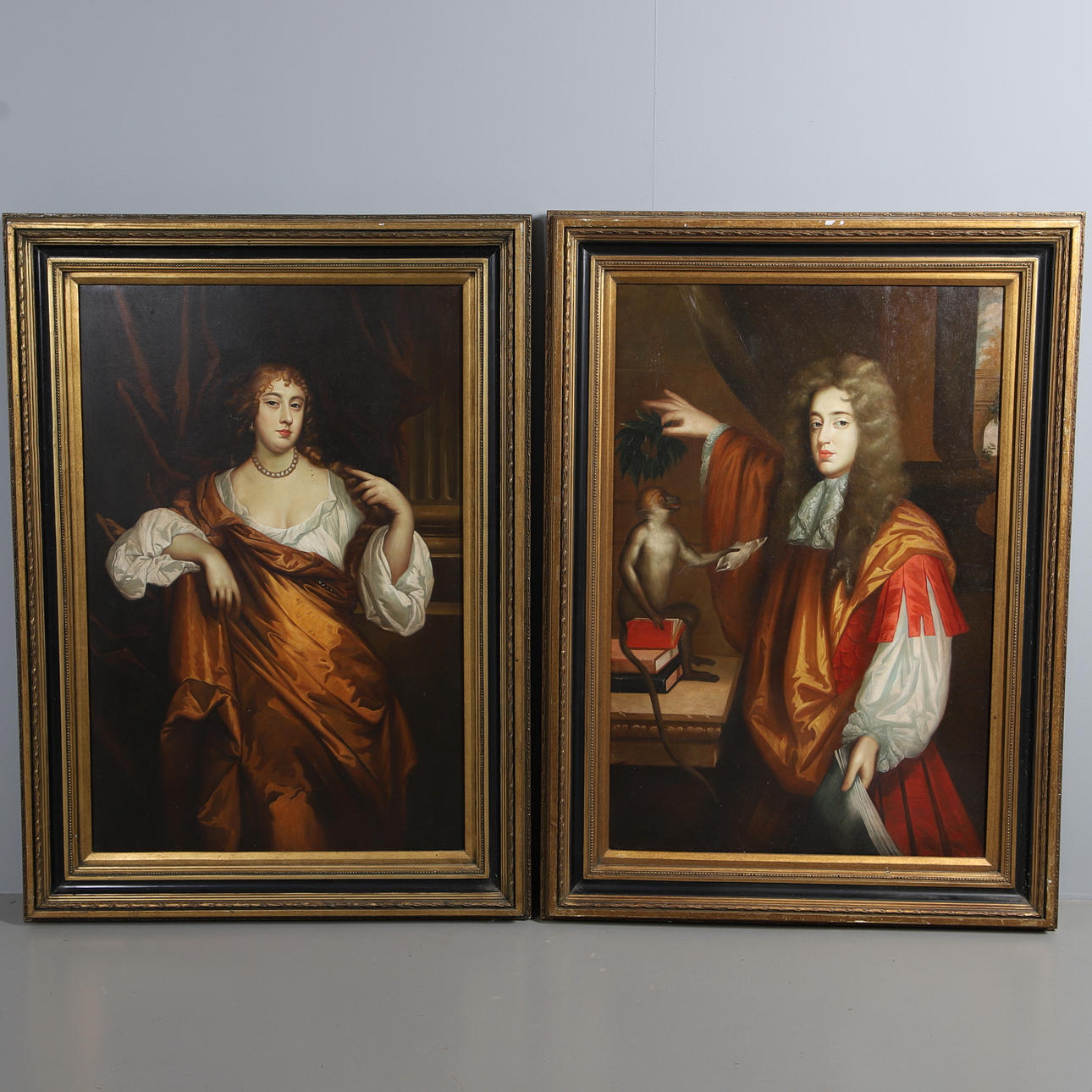 N. THOMAS, AFTER PETER LELY (1618-1680). JOHN WILMOT, 2ND EARL OF ...