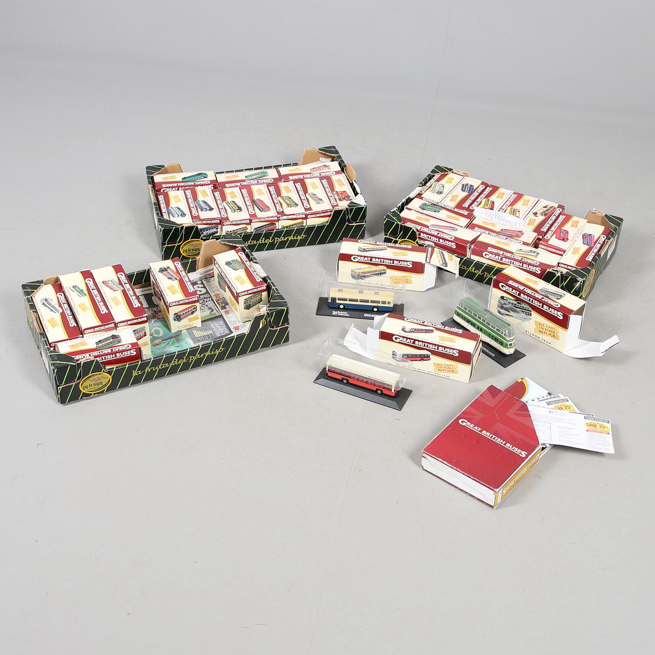 COLLECTION OF ATLAS EDITIONS 'GREAT BRITISH BUSES'. Toys - Model cars ...