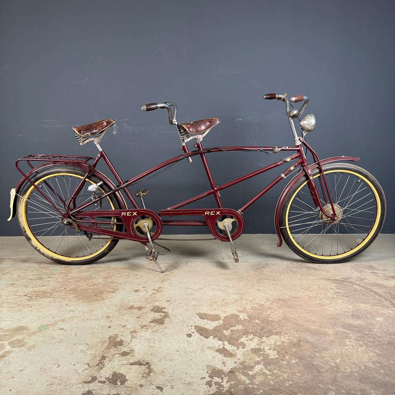 A REX, Duplex, 1940s tandem bicycle, Sweden. Vehicles, Boats & Parts ...