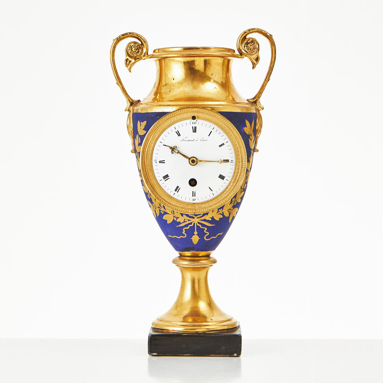 A French table clock, first half of the 19th century, dial marked ...
