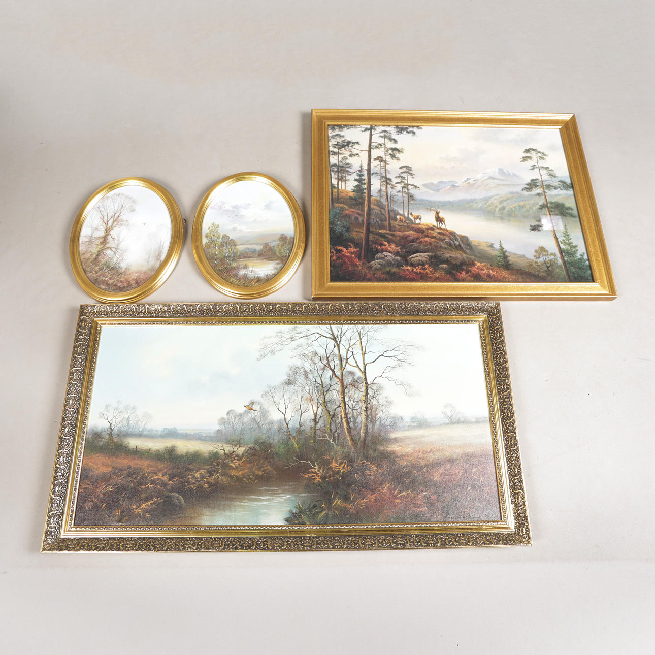 WENDY REEVES (BRITISH BORN 1945) FOUR PICTURES (4). Art - Paintings ...