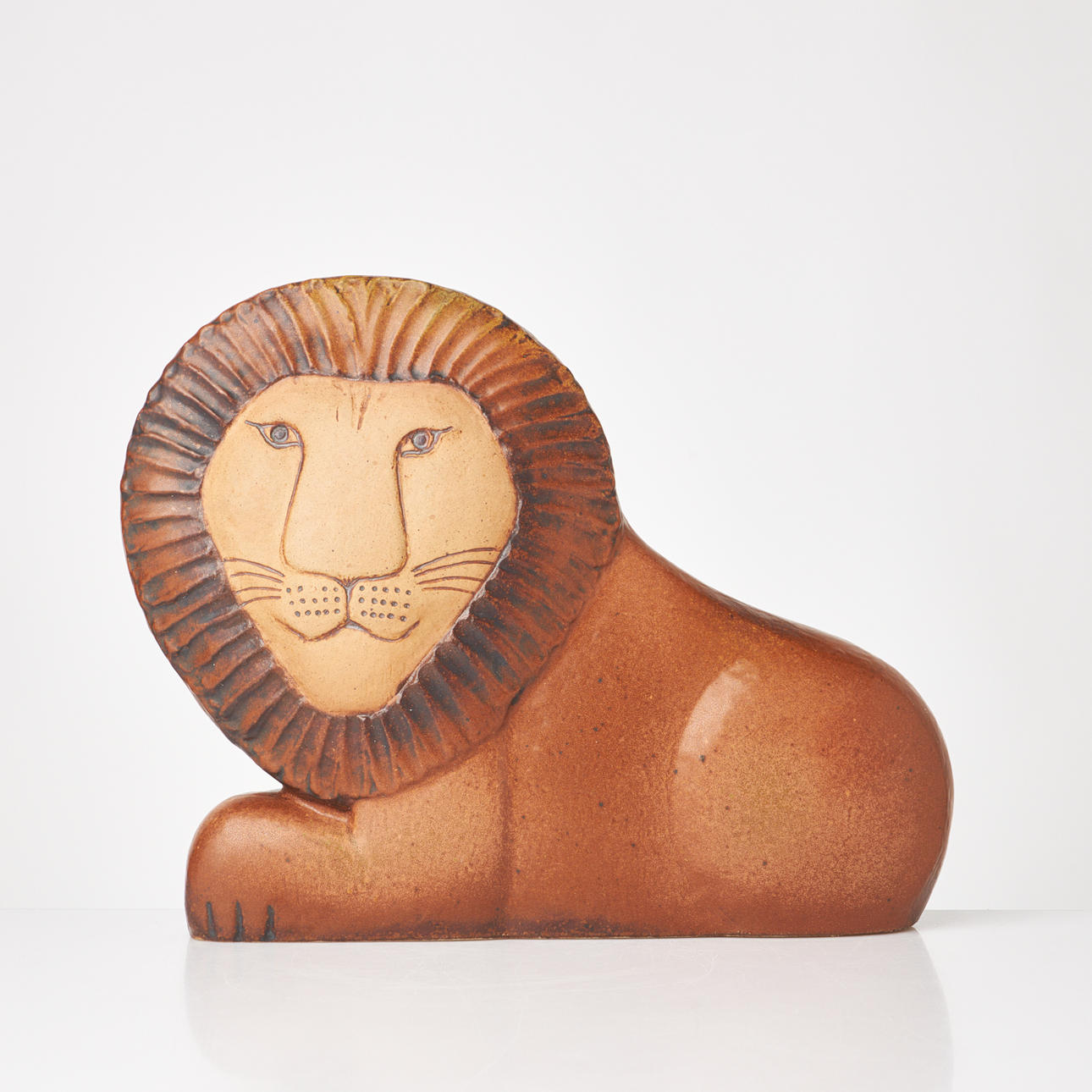 LISA LARSON. Lejonhanne, Gustavsbergs Atelier, Steinzeug, signiert ...