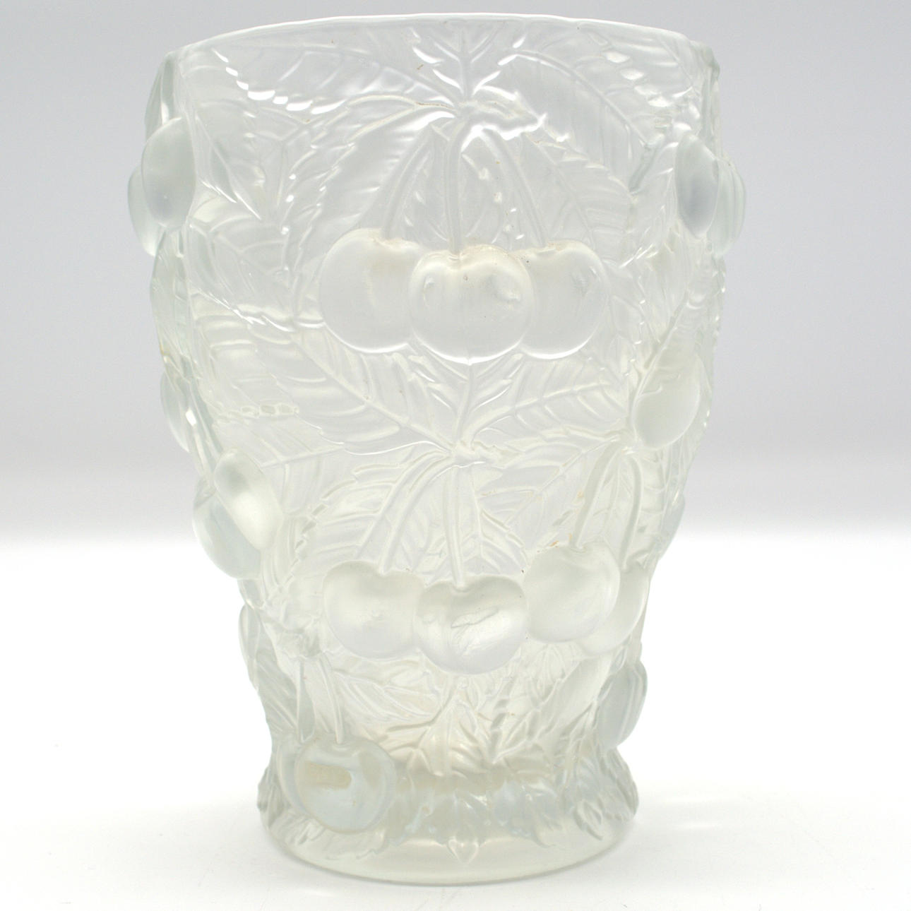 JOSEF INWALD. JOSEF INWALD (1837—1906) VASE WITH CHERRY DECORATION ...