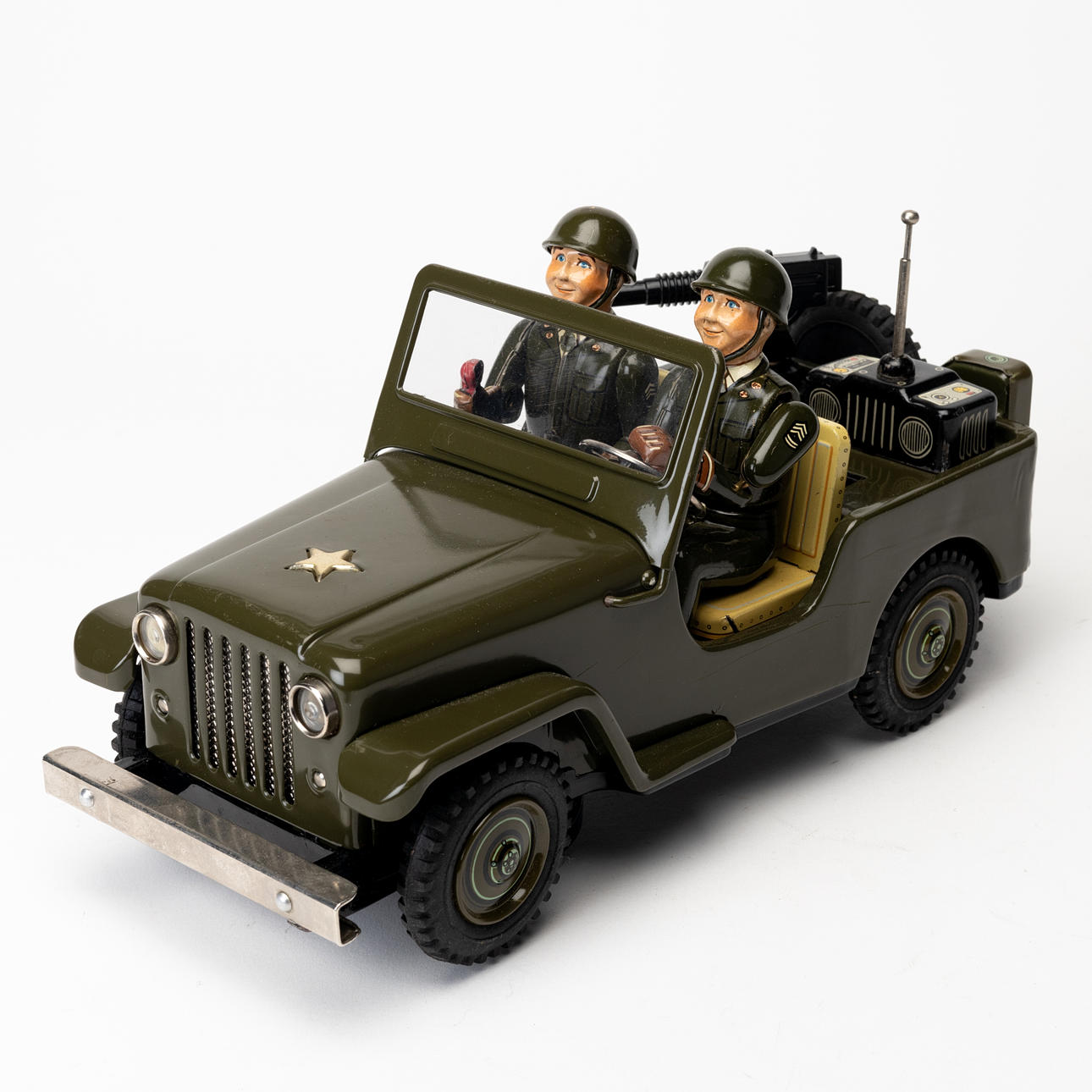 SHINKOSHA / SHINKOSHA CO. LTD., Militärt fordon, plåt, batteridriven ...