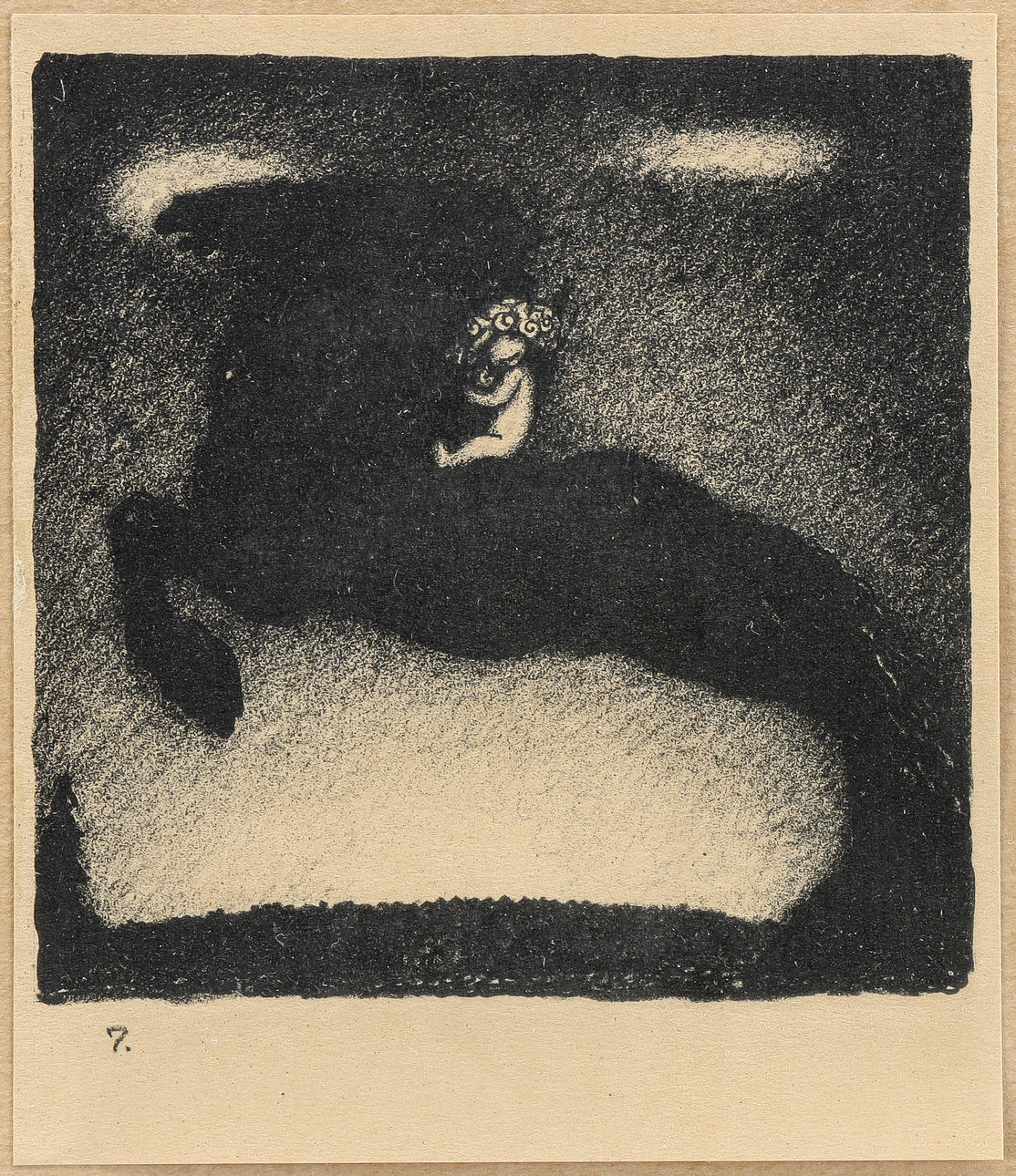 JOHN BAUER. "Trollhästen", ur "Troll", 1915. Konst - Grafik - Auctionet