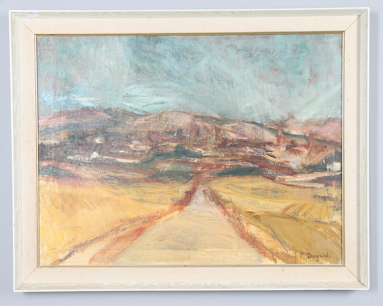 JOHN DUGUID (1906 - 1961), 'THE ROAD TO ECIJA, SPAIN'. Art - Paintings ...