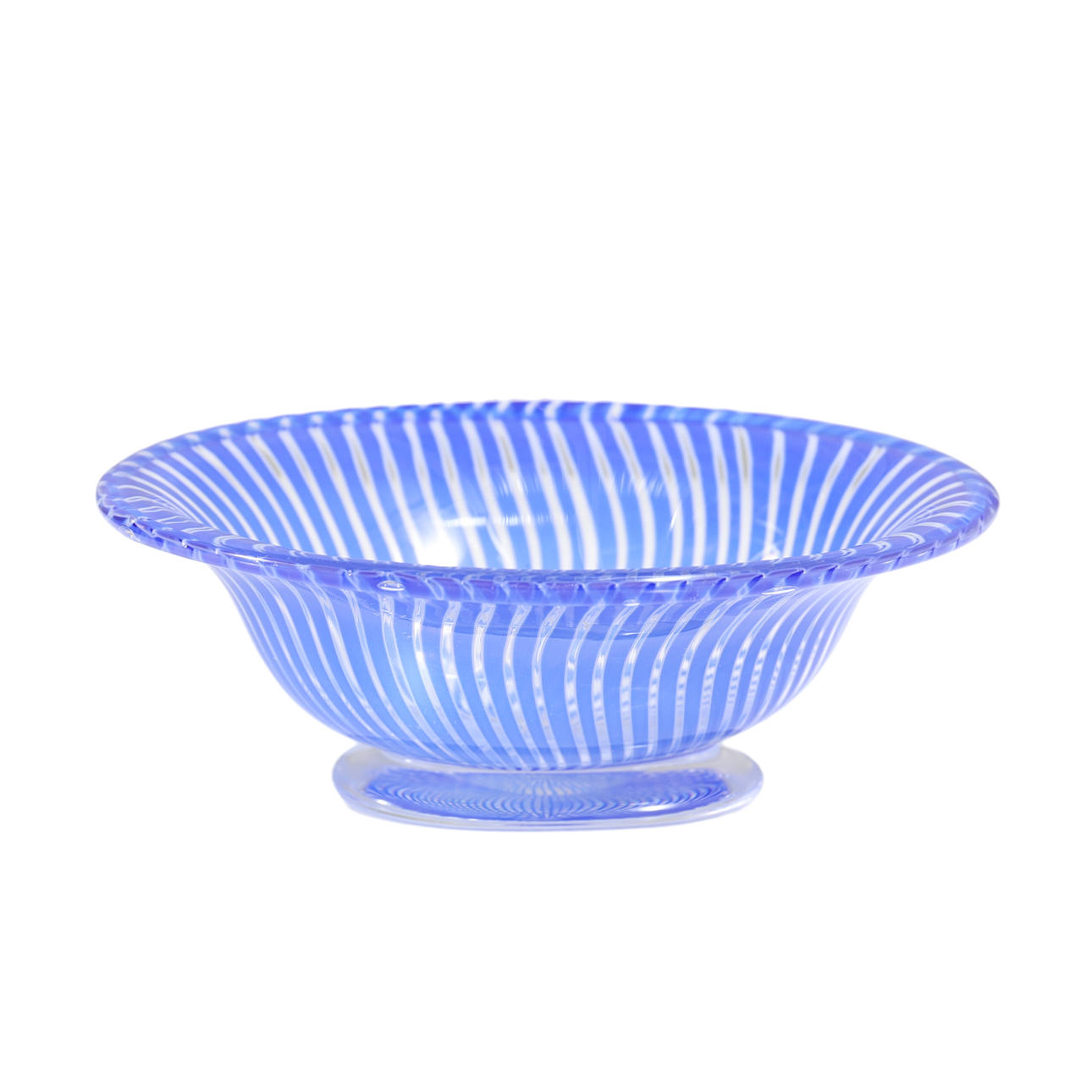 EDWARD HALD. Bowl, glass, Slipgraal Nr. 944, Orrefors, signed. Glass ...