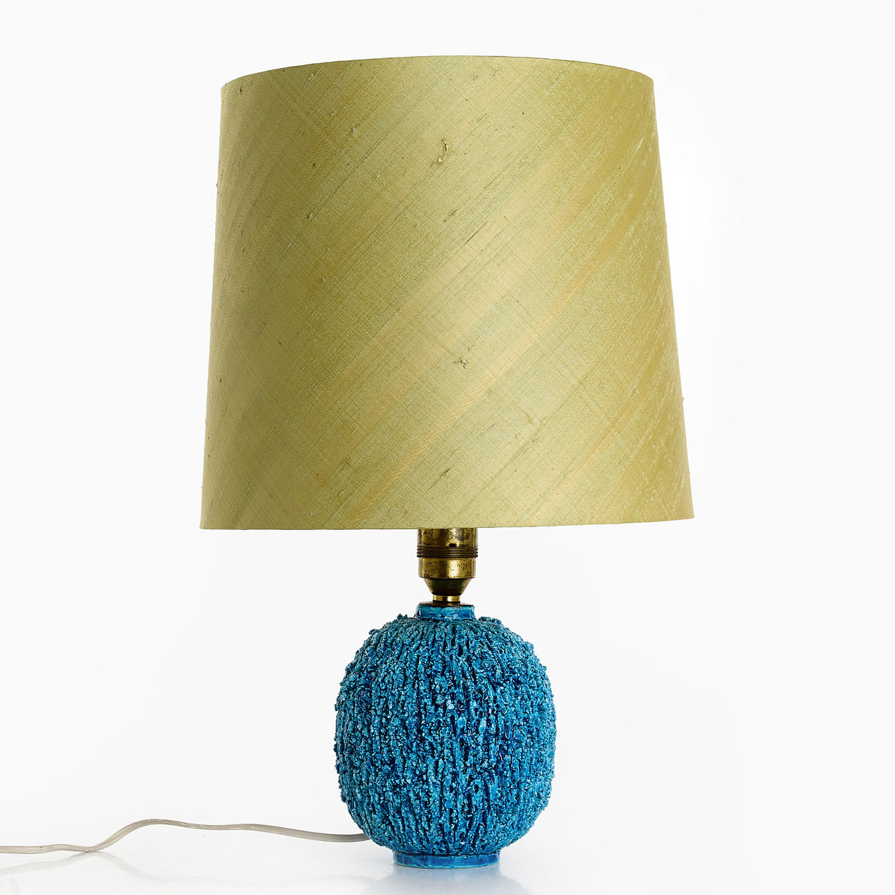 GUNNAR NYLUND (1904–1997). A chamotte table lamp, mid 20th century ...