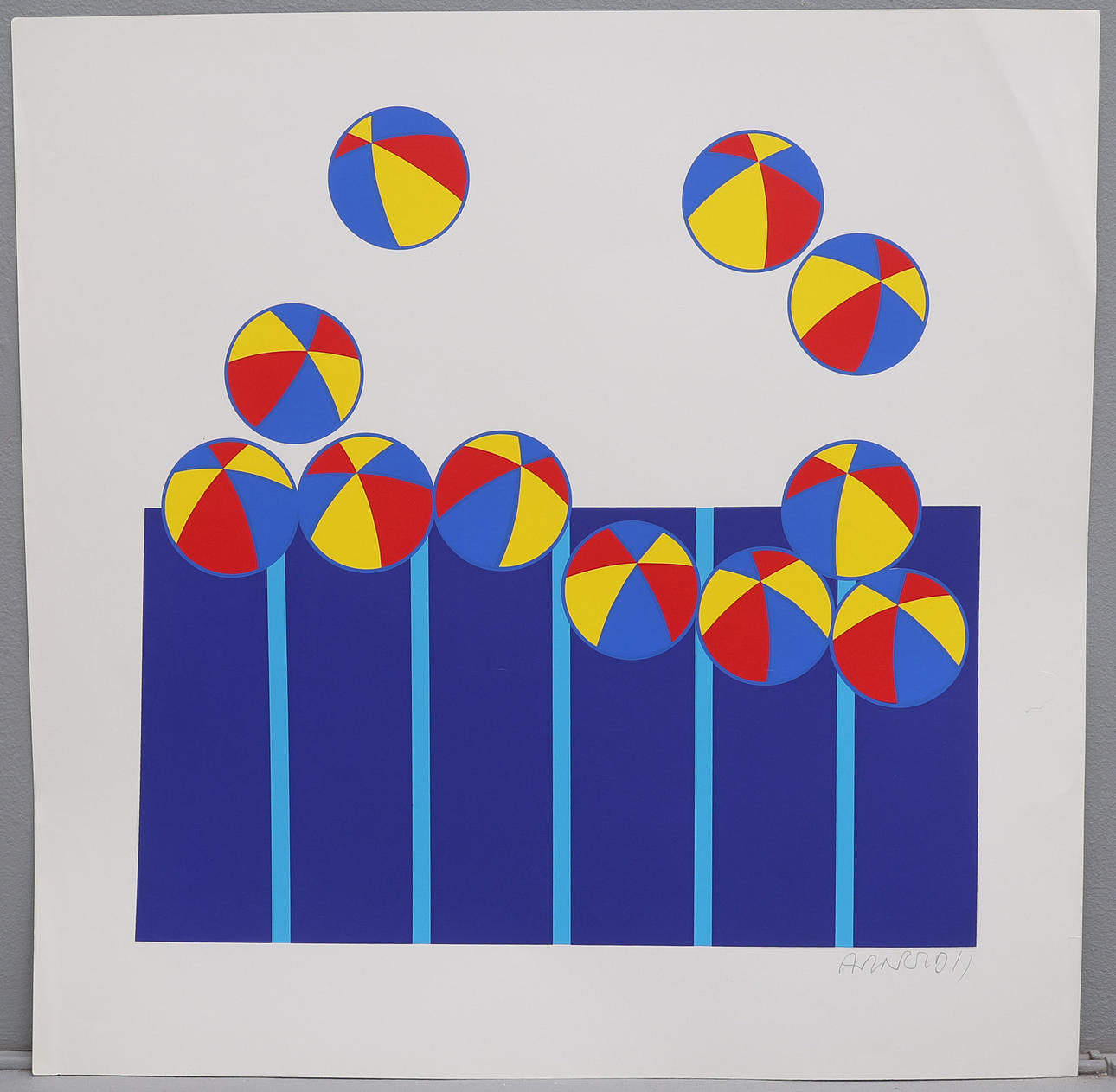 PER ARNOLDI 1941-. SILKSCREEN, SIGNED. Art - Engravings & Prints ...