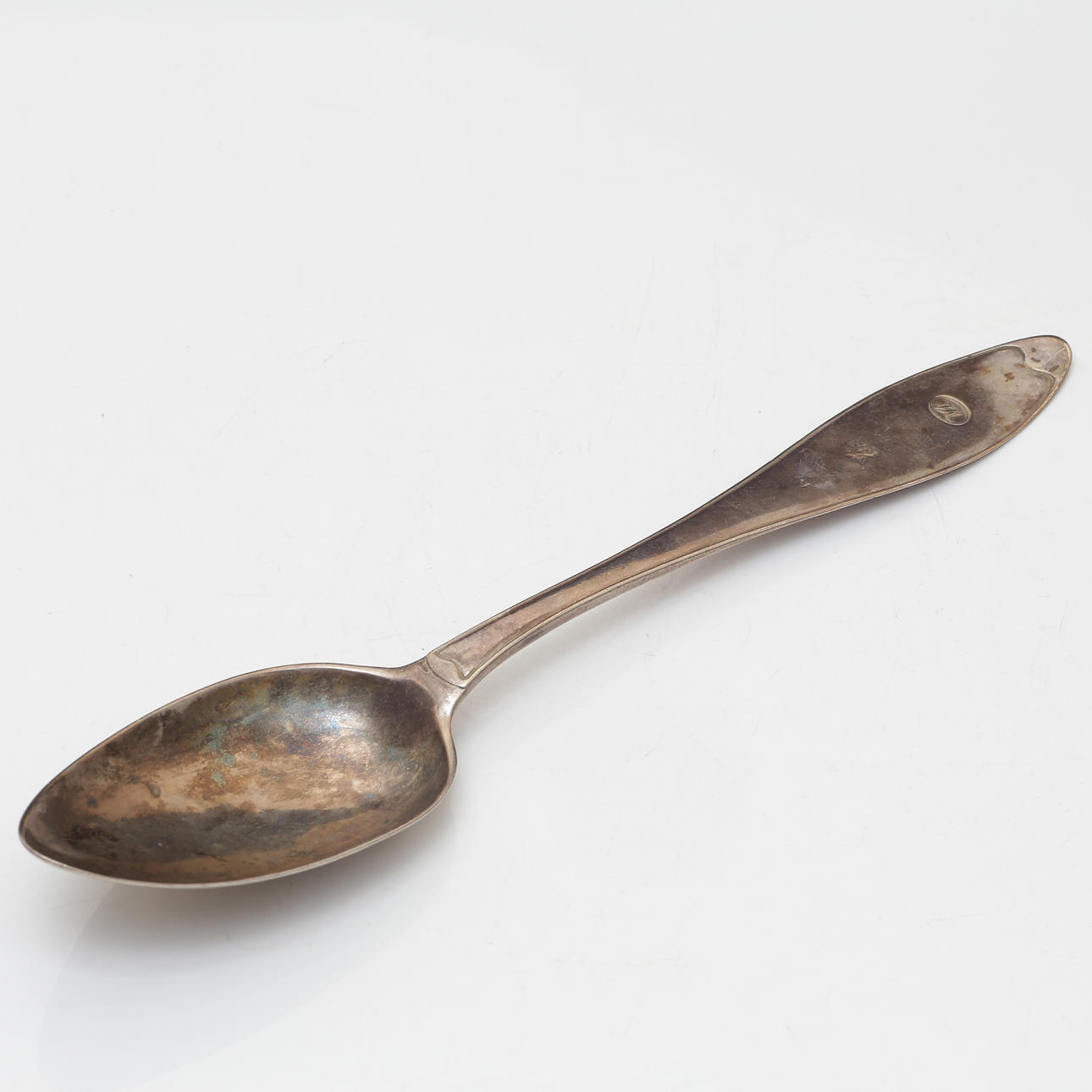 ANDERS RISEEN (1799-1825) SILVER SPOON, S3 (1824) GOTHENBURG. Silver ...