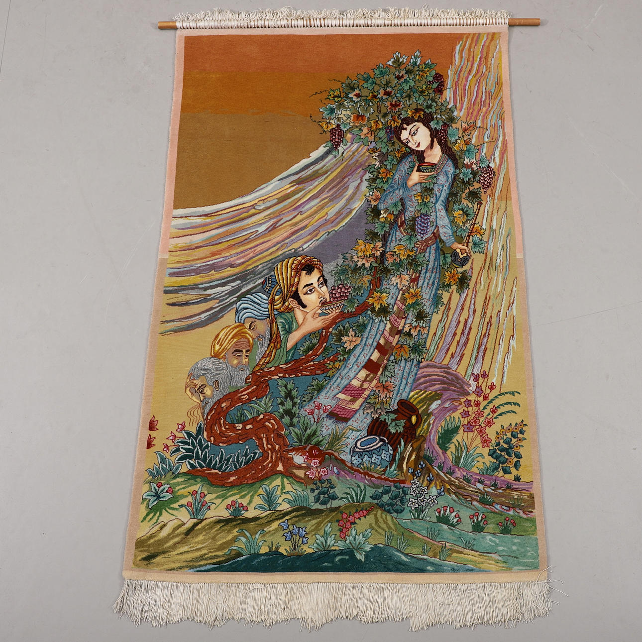 MATTA, Täbriz, persisk, 153,5 x 98 cm. Mattor & Textil - Persiska ...