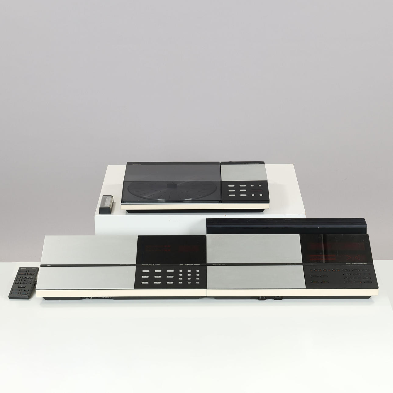 Werk von Bang & Olufsen, Beomaster 6000, Beocord 8004 HX-PRO und Beogram Plattenspieler Beogram ...