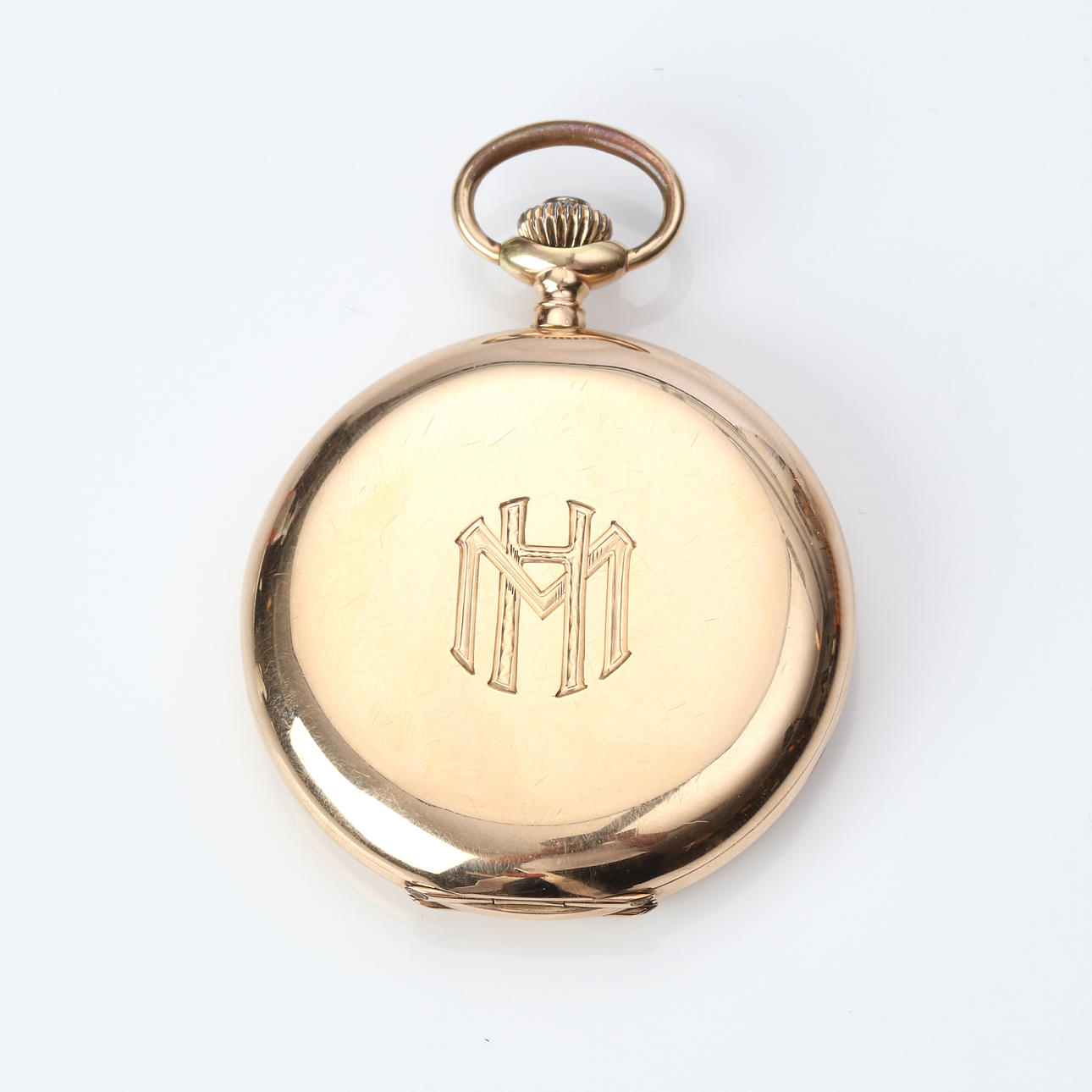 J CALAME ROBERT, FICKUR. Savonettur i 14k guld, totalvikt ca 97,1 gram ...