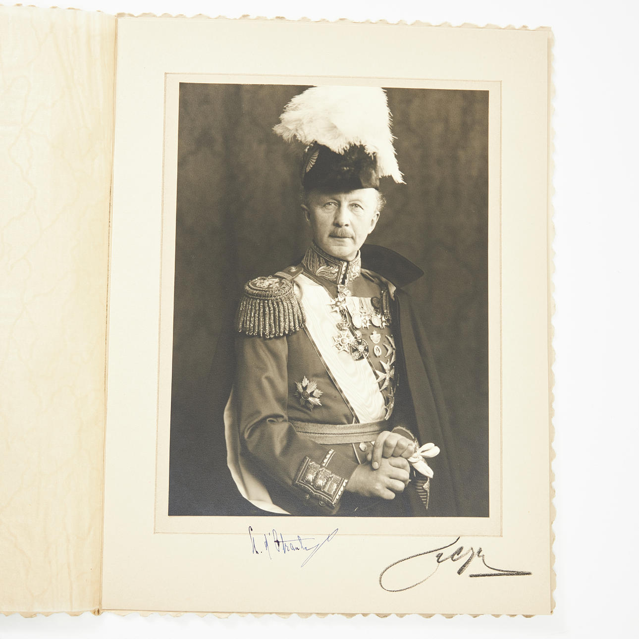 SIGNIERTES FOTO, das Graf Charles Louise Fouché d'Otrante (1877-1950 ...