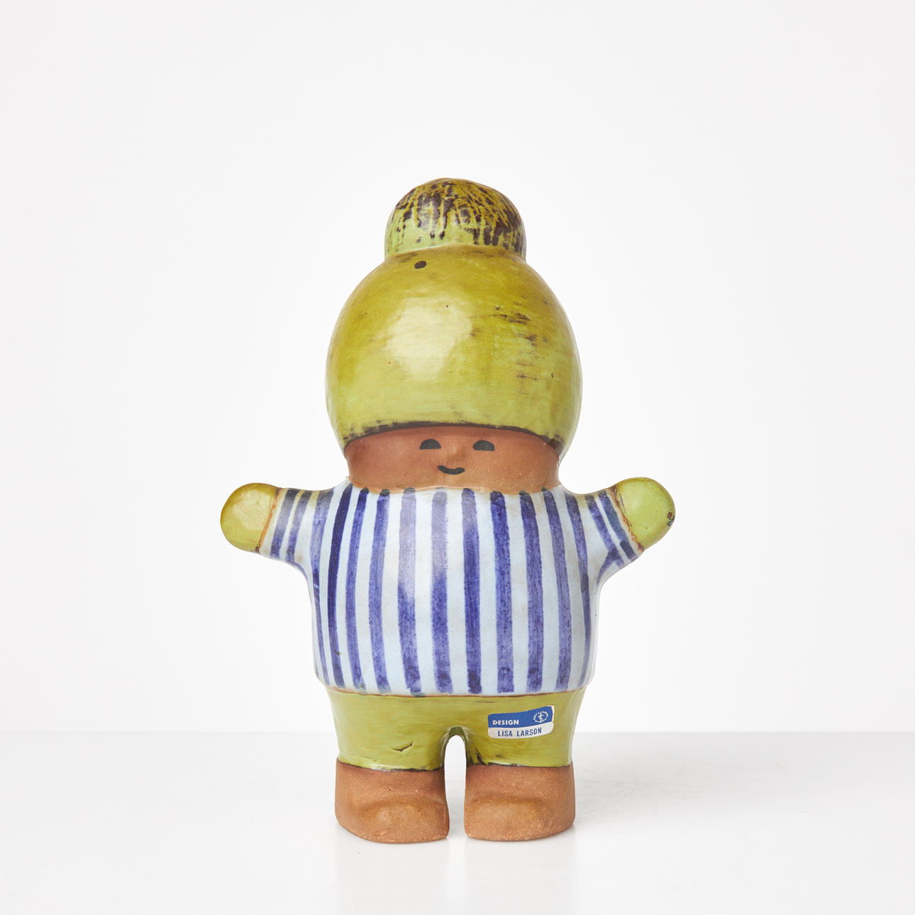 LISA LARSON. Kalle, figurine, Gustavsberg, stoneware, labeled. Ceramics ...