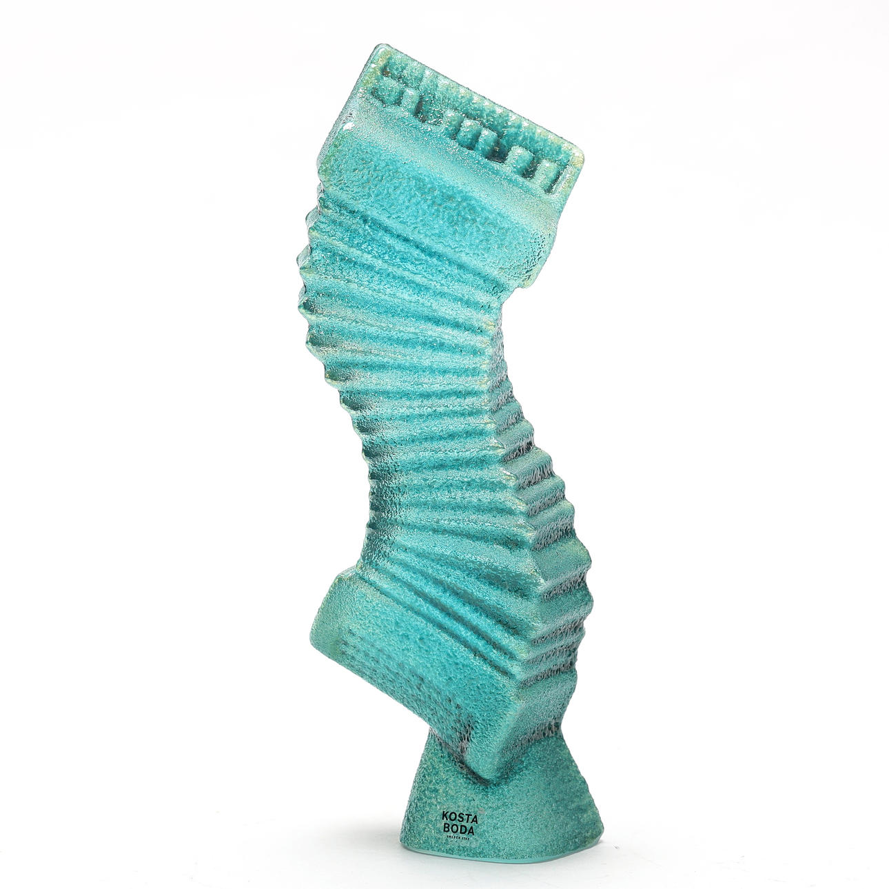 KJELL ENGMAN. Skulptur, Glas, Akkordeon, Serie „The Band“, Kosta Boda ...