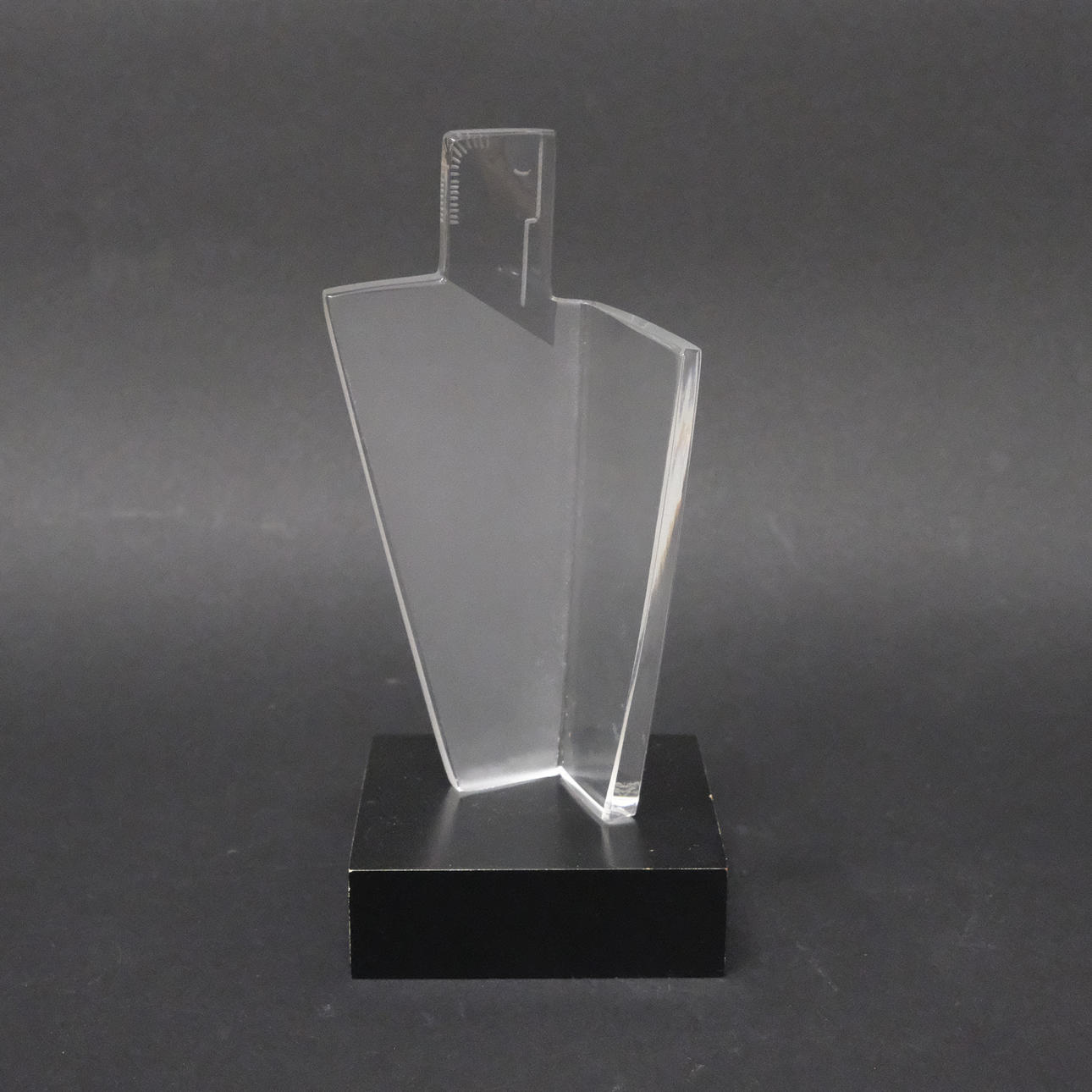 GUN LINDBLAD. ABSTRAHERANDE MANSFIGUR, KOSTA BODA. Glas - Konstglas ...