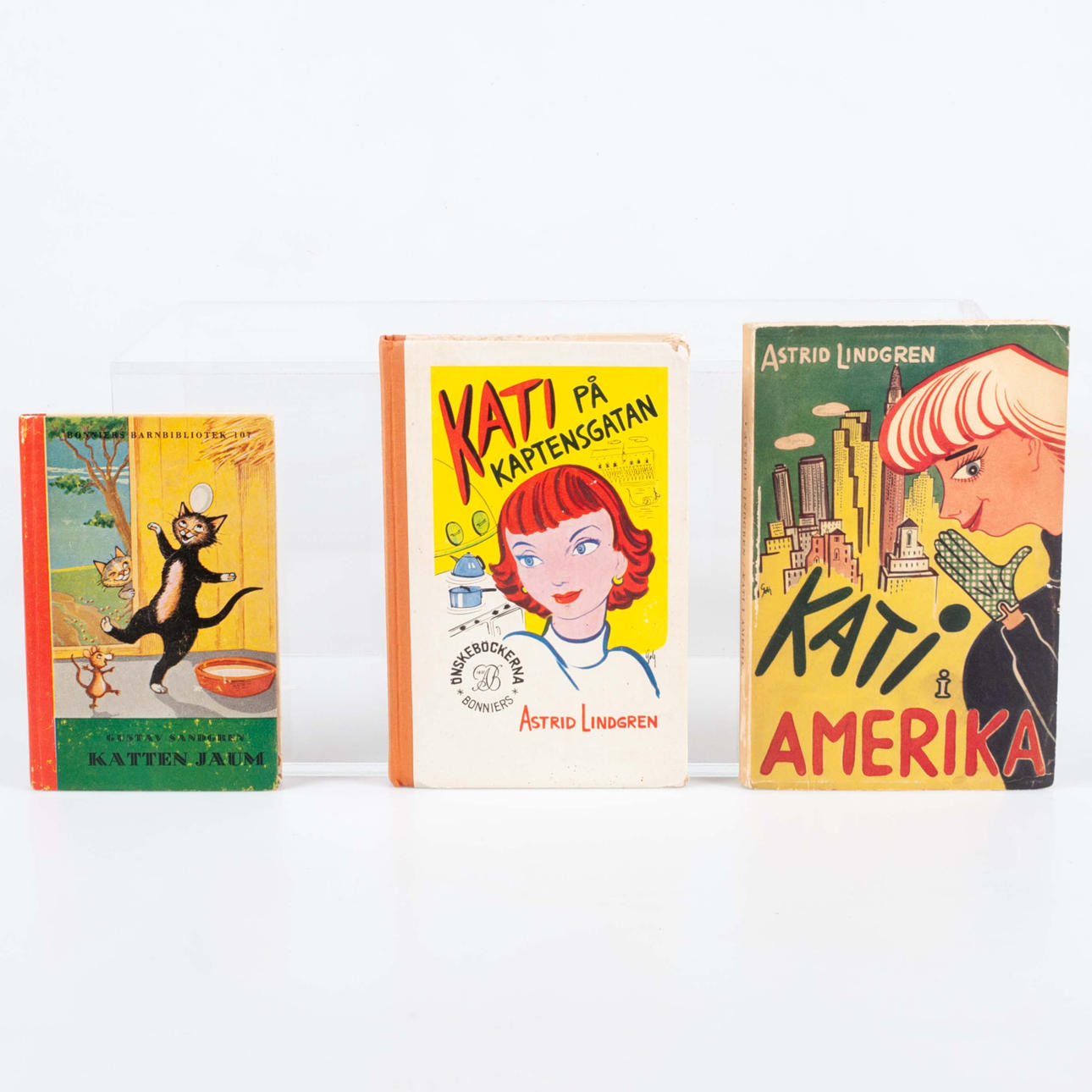 BÖCKER. 3 st, Astrid Lindgren och Gustav Sandgren. Böcker, Kartor ...