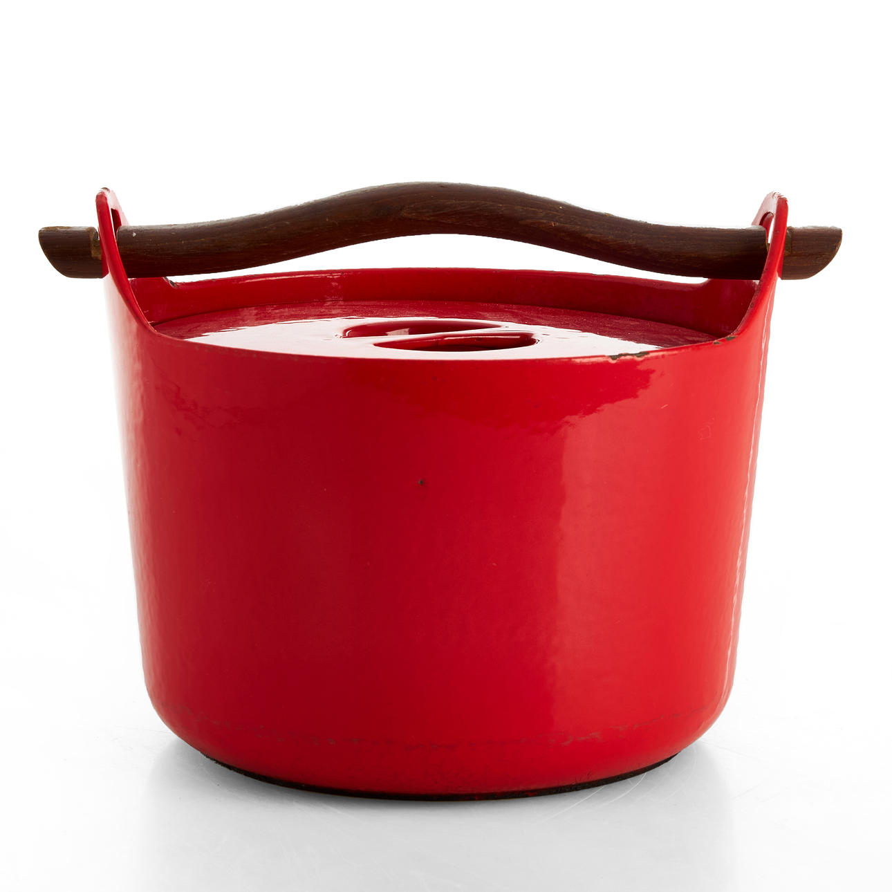 TIMO SARPANEVA (Finland, 1926-2006). Casserole, cast iron enamelled in ...