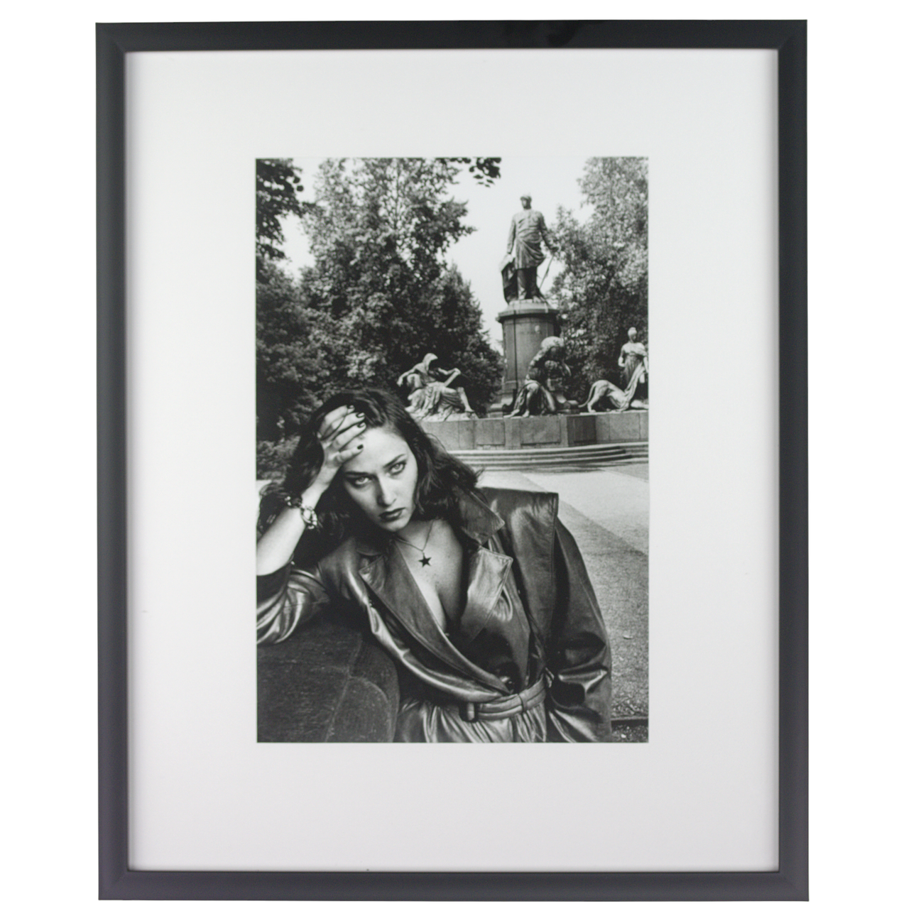 HELMUT NEWTON. Offset print, after “Fashion”, German Vogue, Berlin 1979 ...