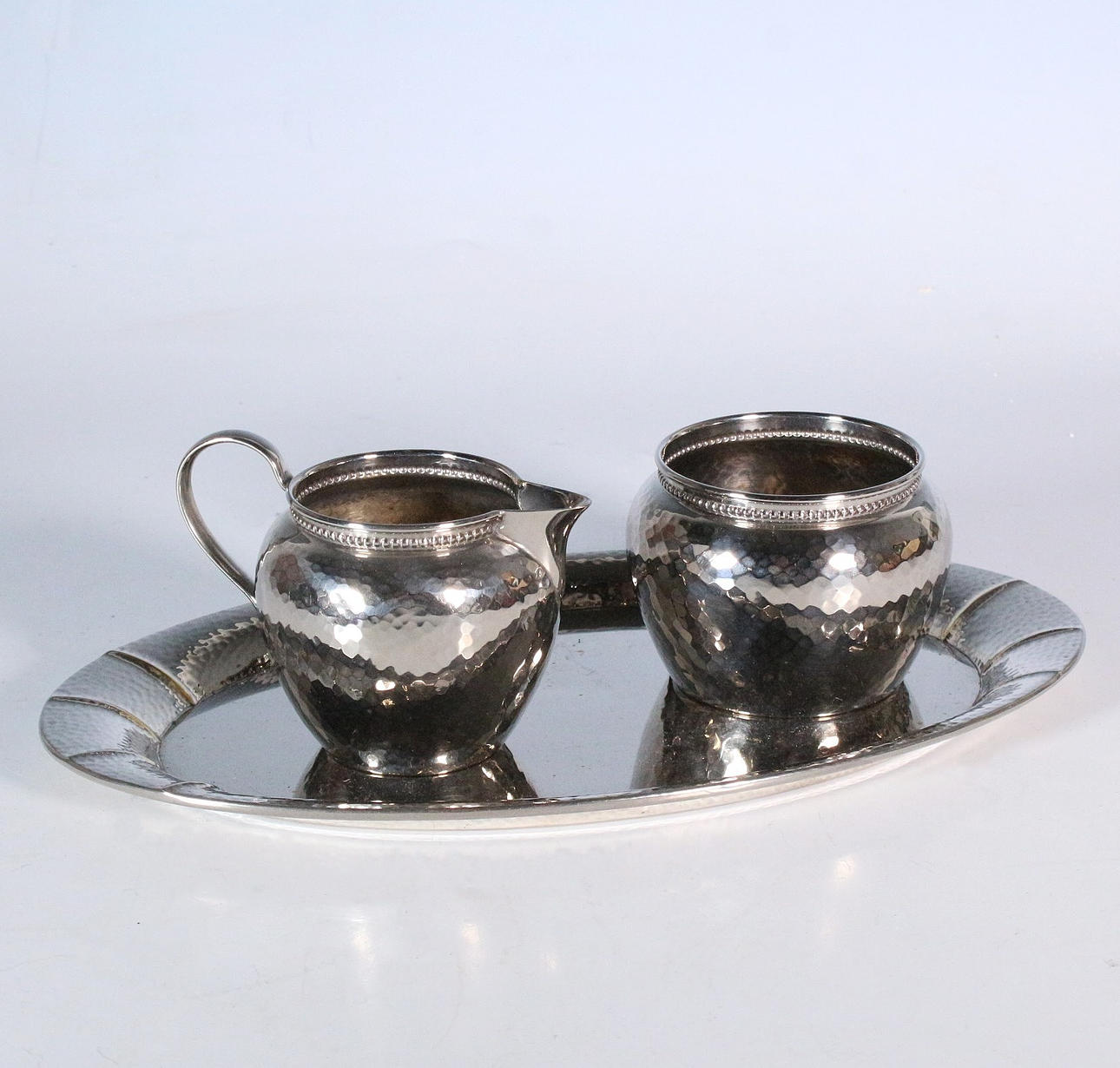 WMF. tablet with sugar bowl and milk jug. Silver & Metals - Other ...