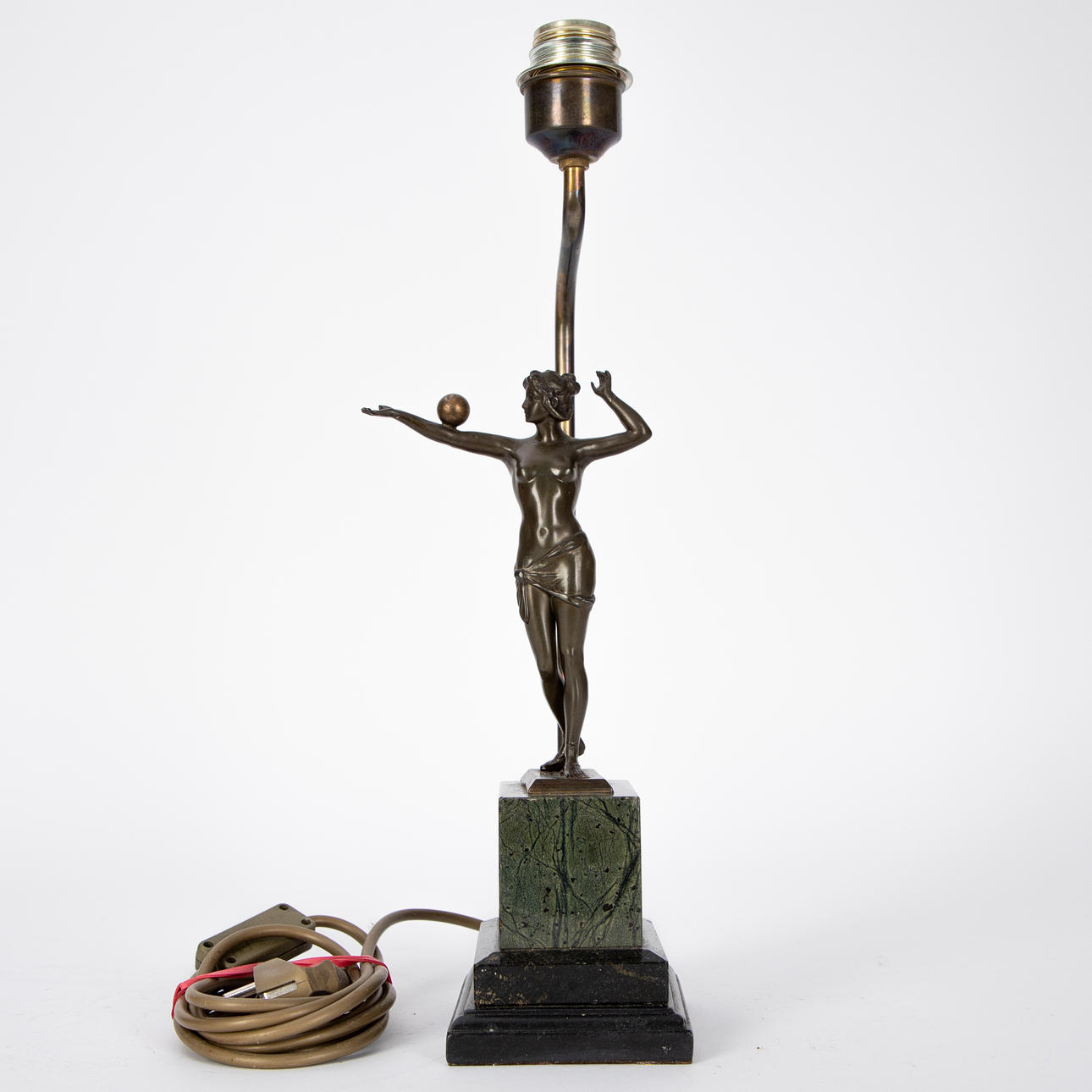 Female figure as a table lamp, 20th century. Lighting & Lamps - Table ...