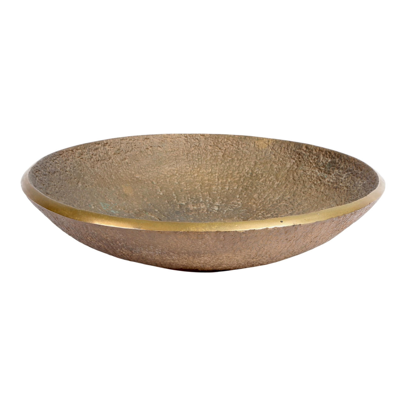 JÆGER ART. Stort fat av massiv brons, 1960-tal. Silver & Metall - Tenn ...