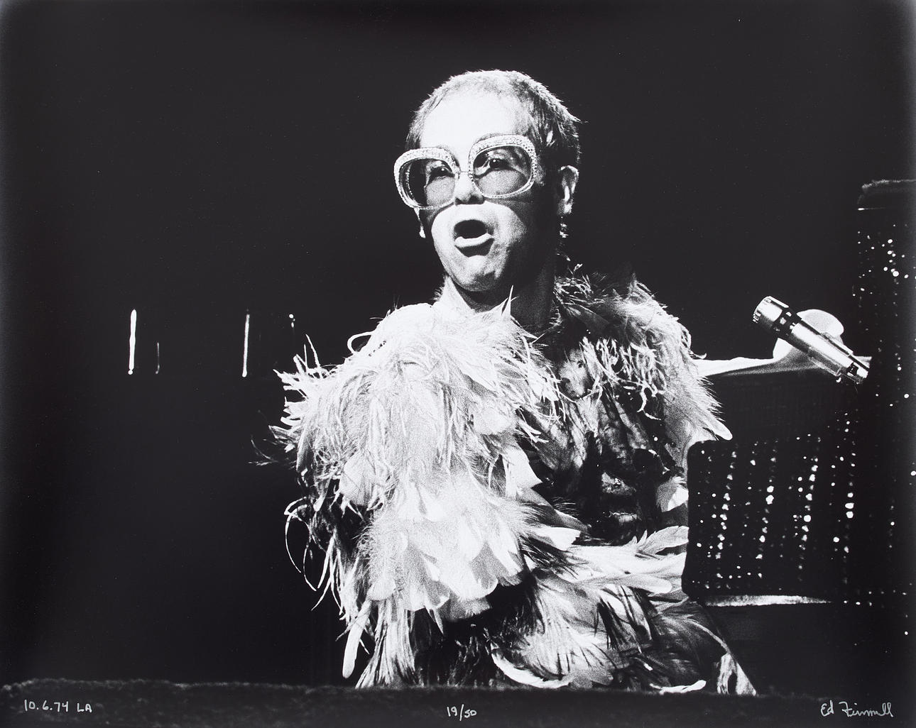 ED FINNELL (US/SWEDEN, BORN 1956). Elton John, “Goodbye Yellowbrick ...