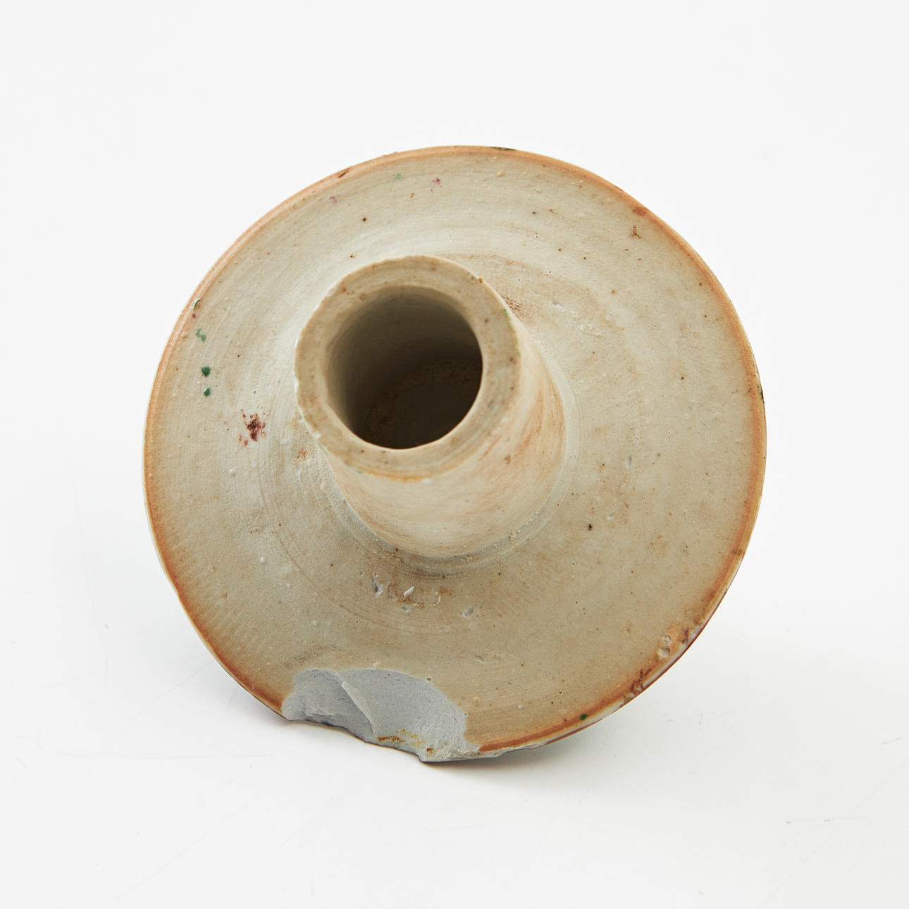 A vase with lid, China, second half of the 19th century, bulb-shaped ...