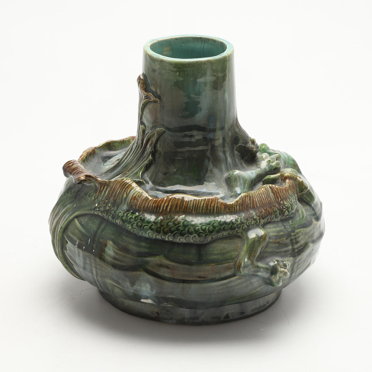 KARL HOLST. MALJAKKO, Art Nouveau lasitettua kivitavaraa. Höganäs ...